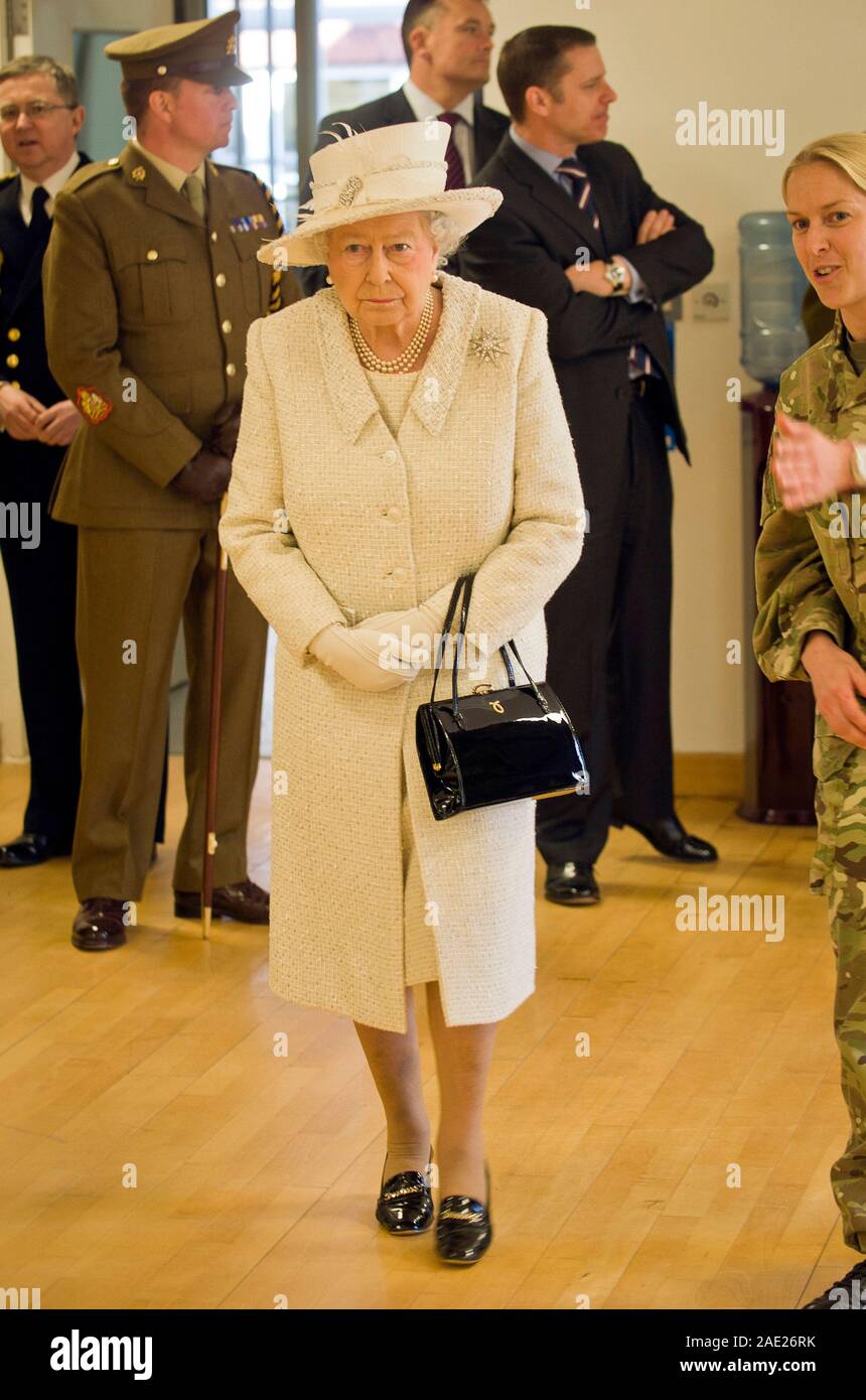 H.M. The Queen and Duke of Edinburgh visiting patients and staff at the ...