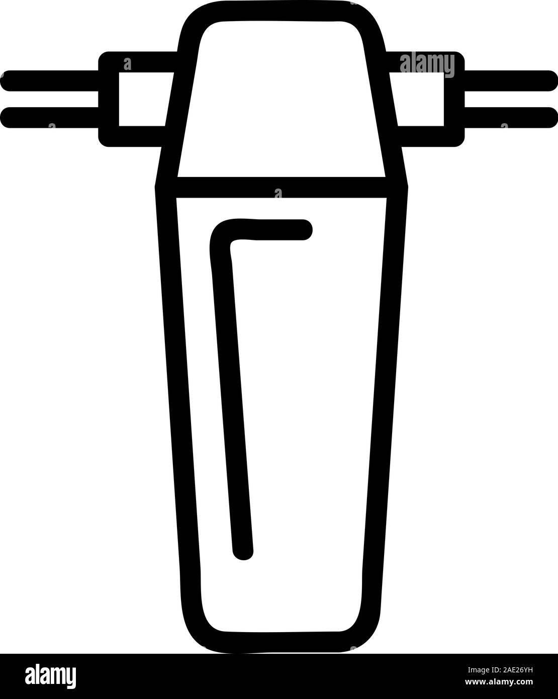 Pump water icon vector. Isolated contour symbol illustration Stock ...