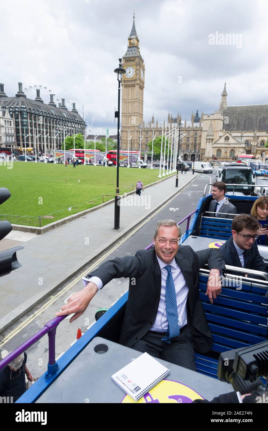 Ukip battle bus hi-res stock photography and images - Alamy