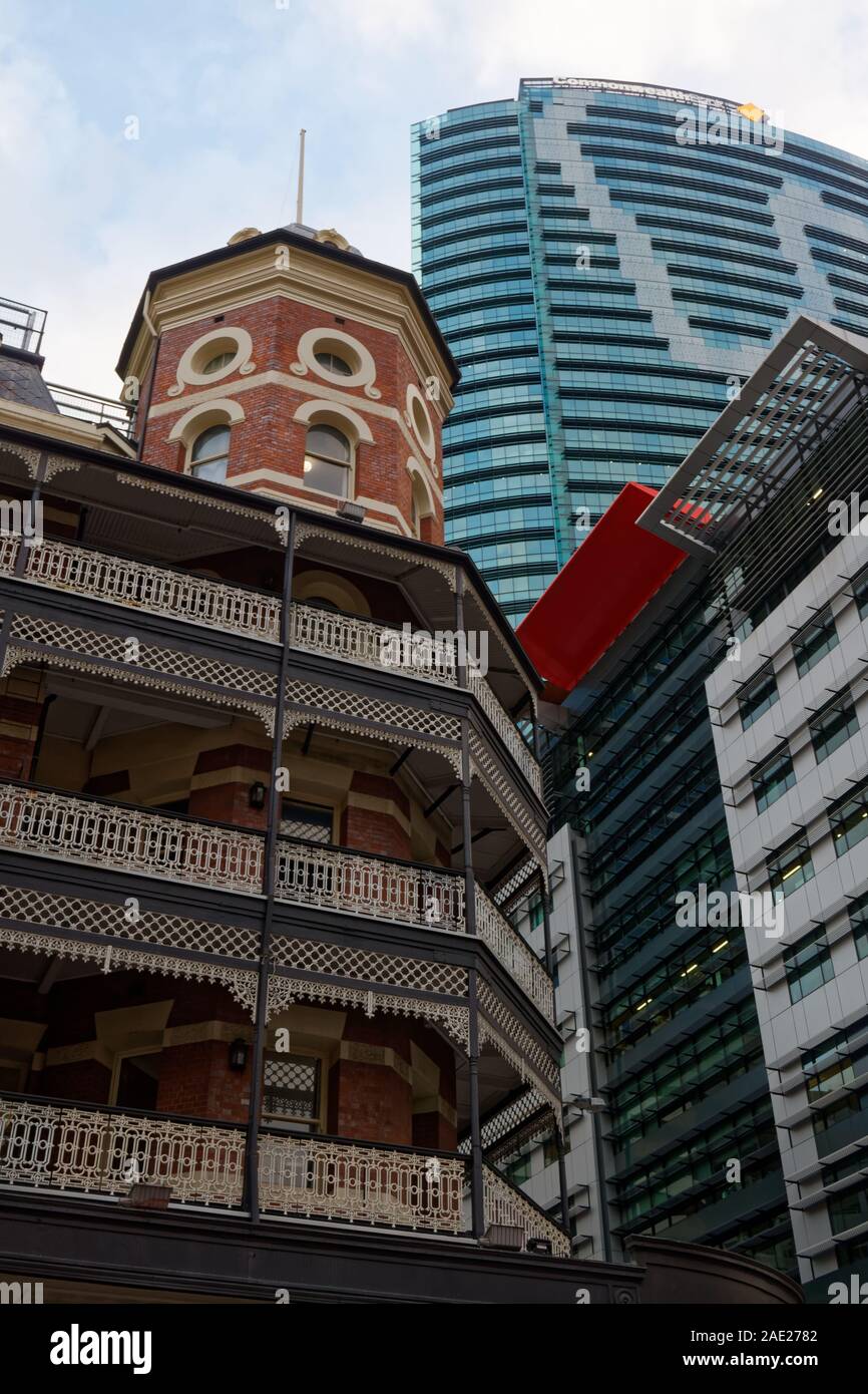 Buildings and streets of Brisbane, QLD, Australia Stock Photo - Alamy