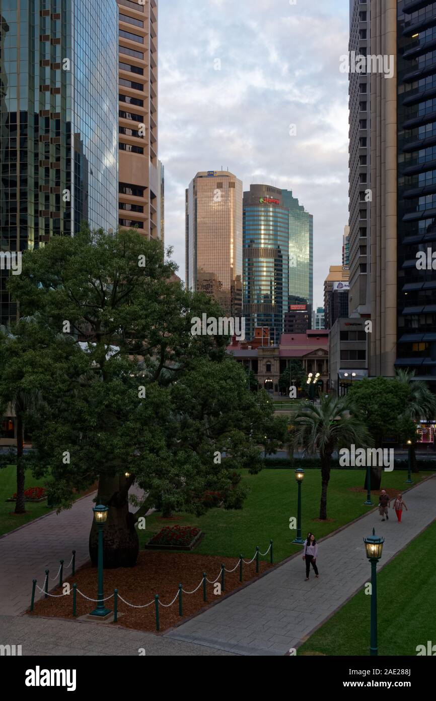 Buildings and streets of Brisbane, QLD, Australia Stock Photo - Alamy