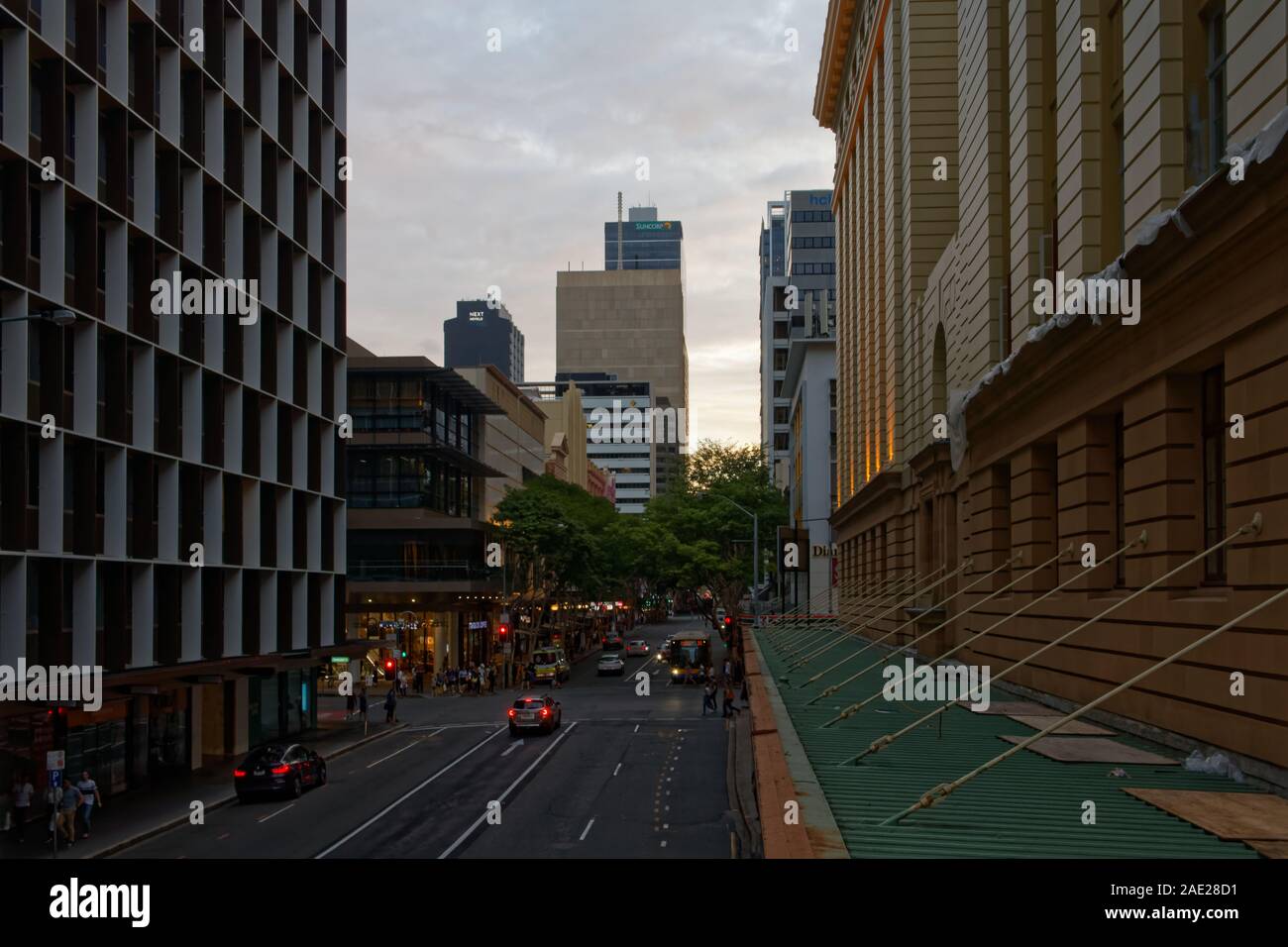 Buildings and streets of Brisbane, QLD, Australia Stock Photo - Alamy