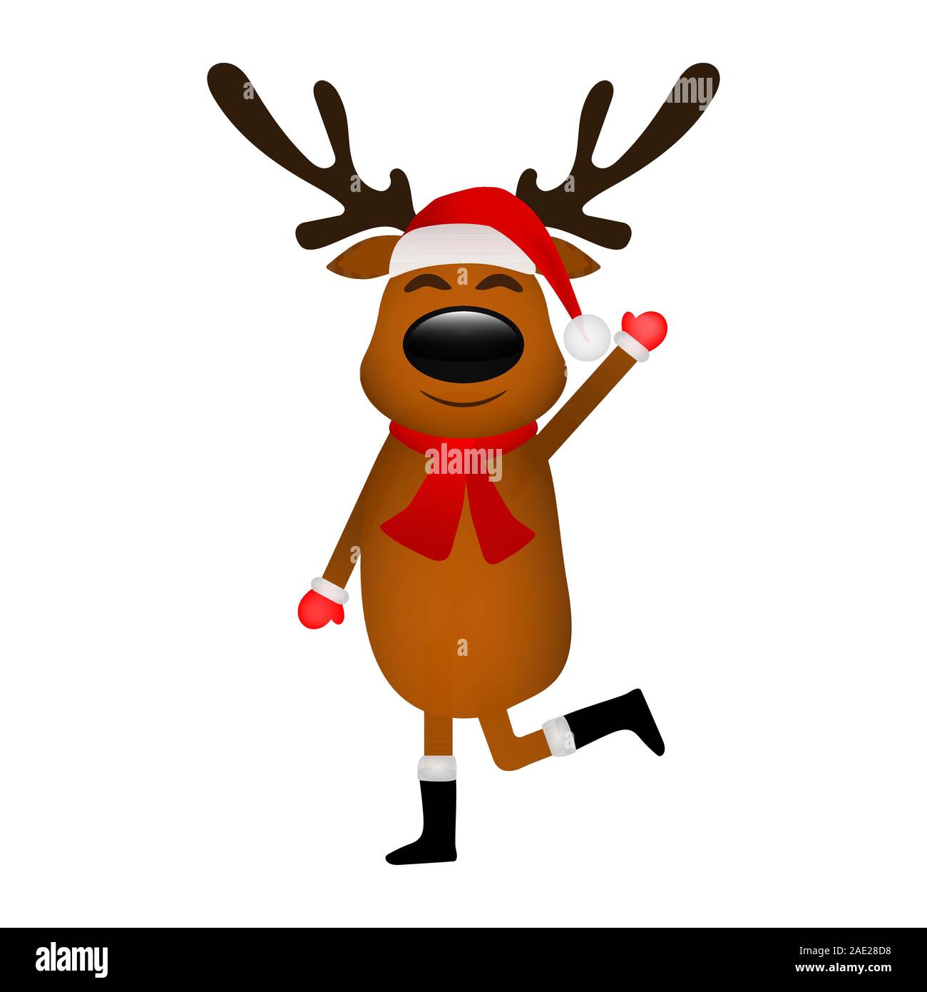 Animated Dancing Reindeer