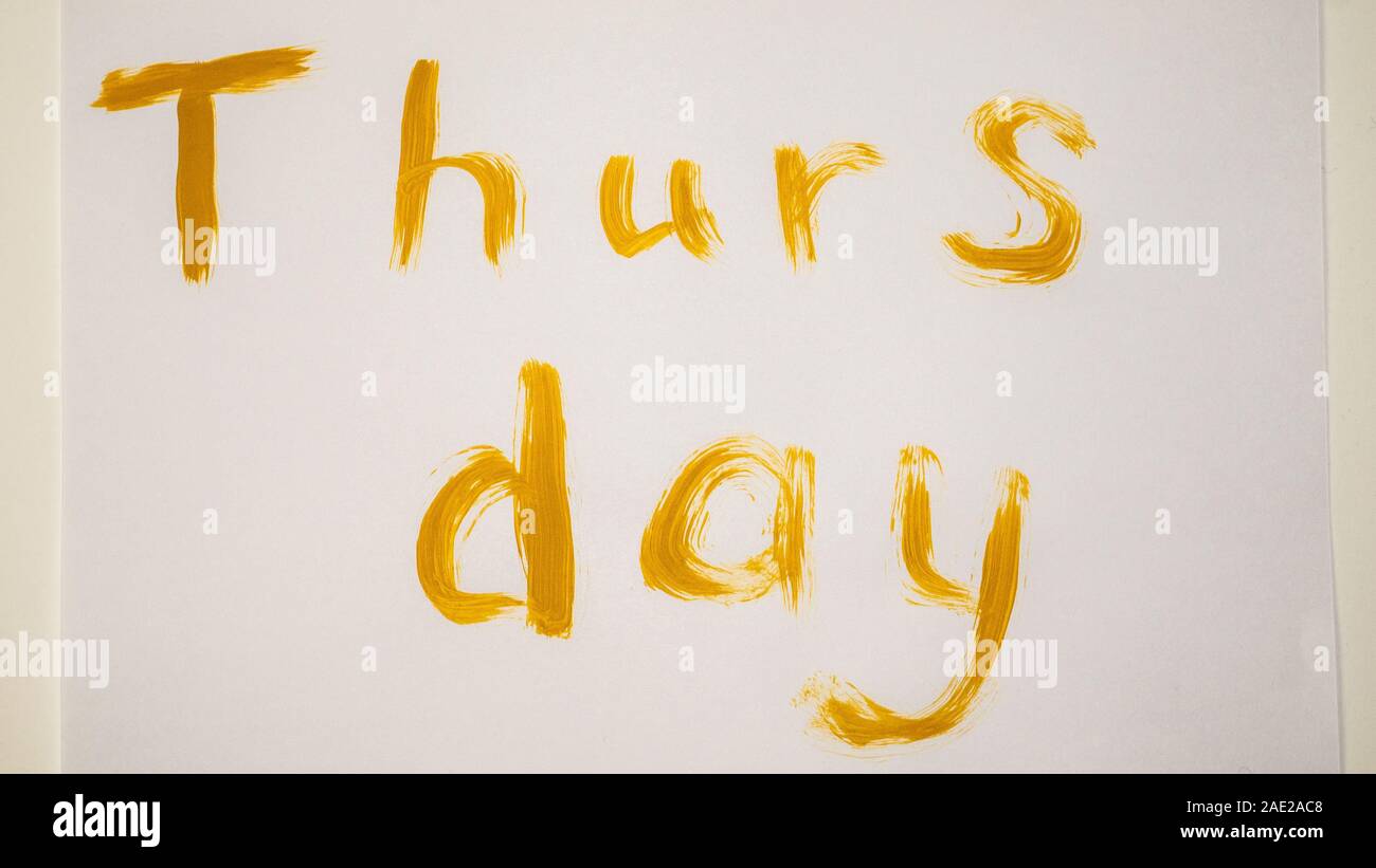 Colorful handwritten hi-res stock photography and images - Alamy