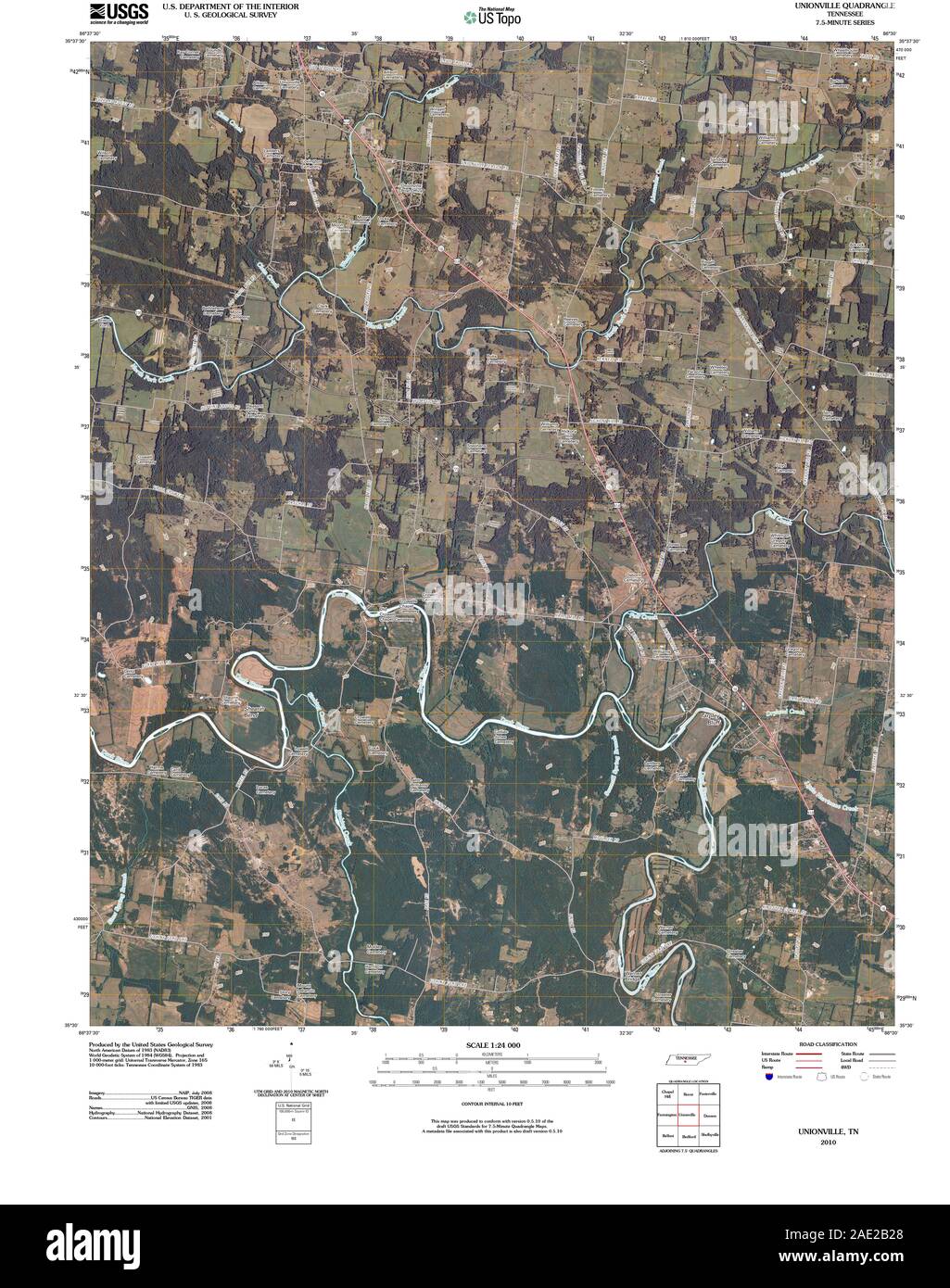 Map of unionville hi-res stock photography and images - Alamy