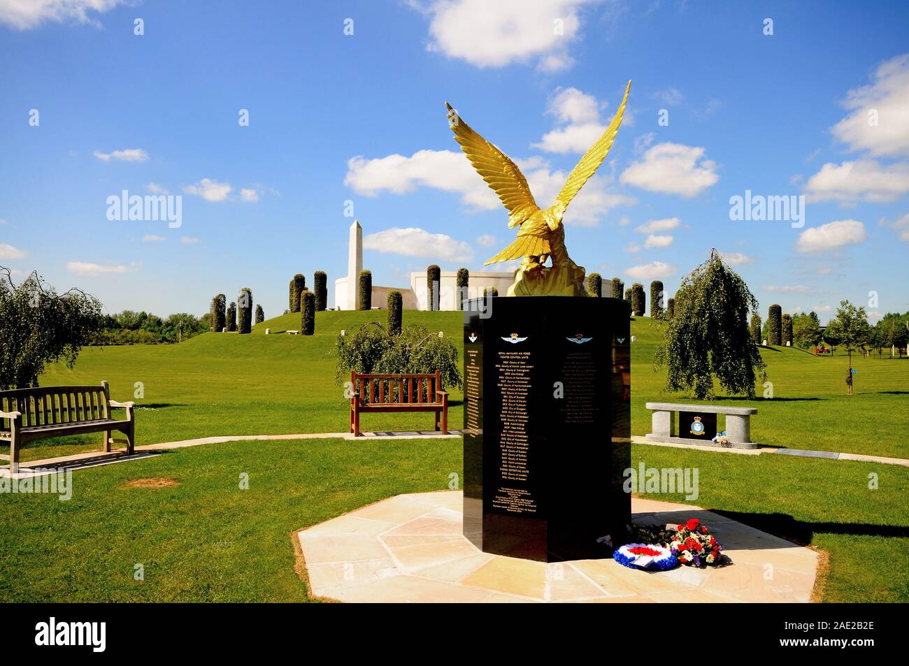 Royal Auxiliary Air Force Memorial, National Memorial Arboretum ...