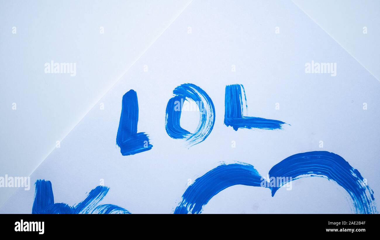 Photo of bright colorful handwritten inscriptions Stock Photo - Alamy