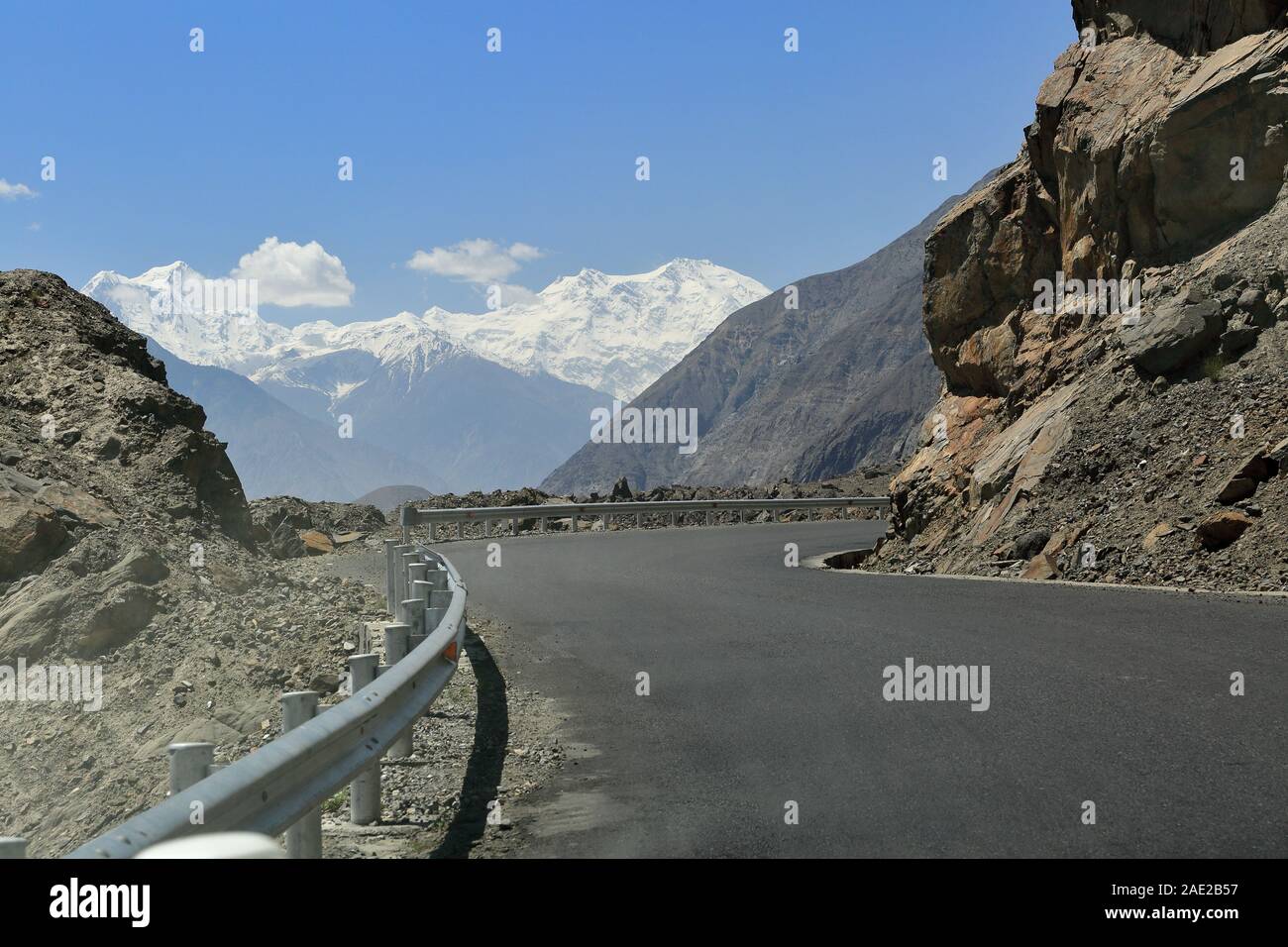 Silk Road from Pakistan Side Stock Photo - Alamy