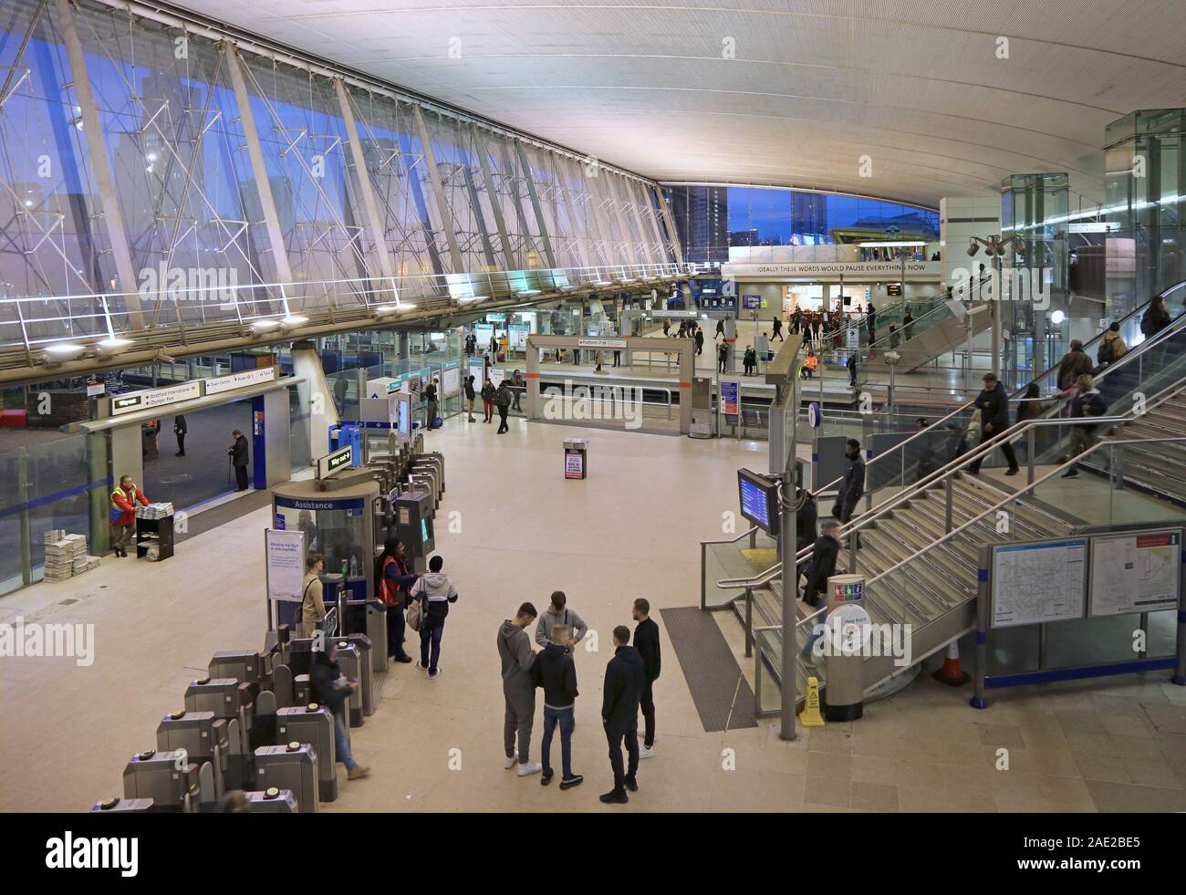 Stratford dlr station london hi-res stock photography and images - Alamy