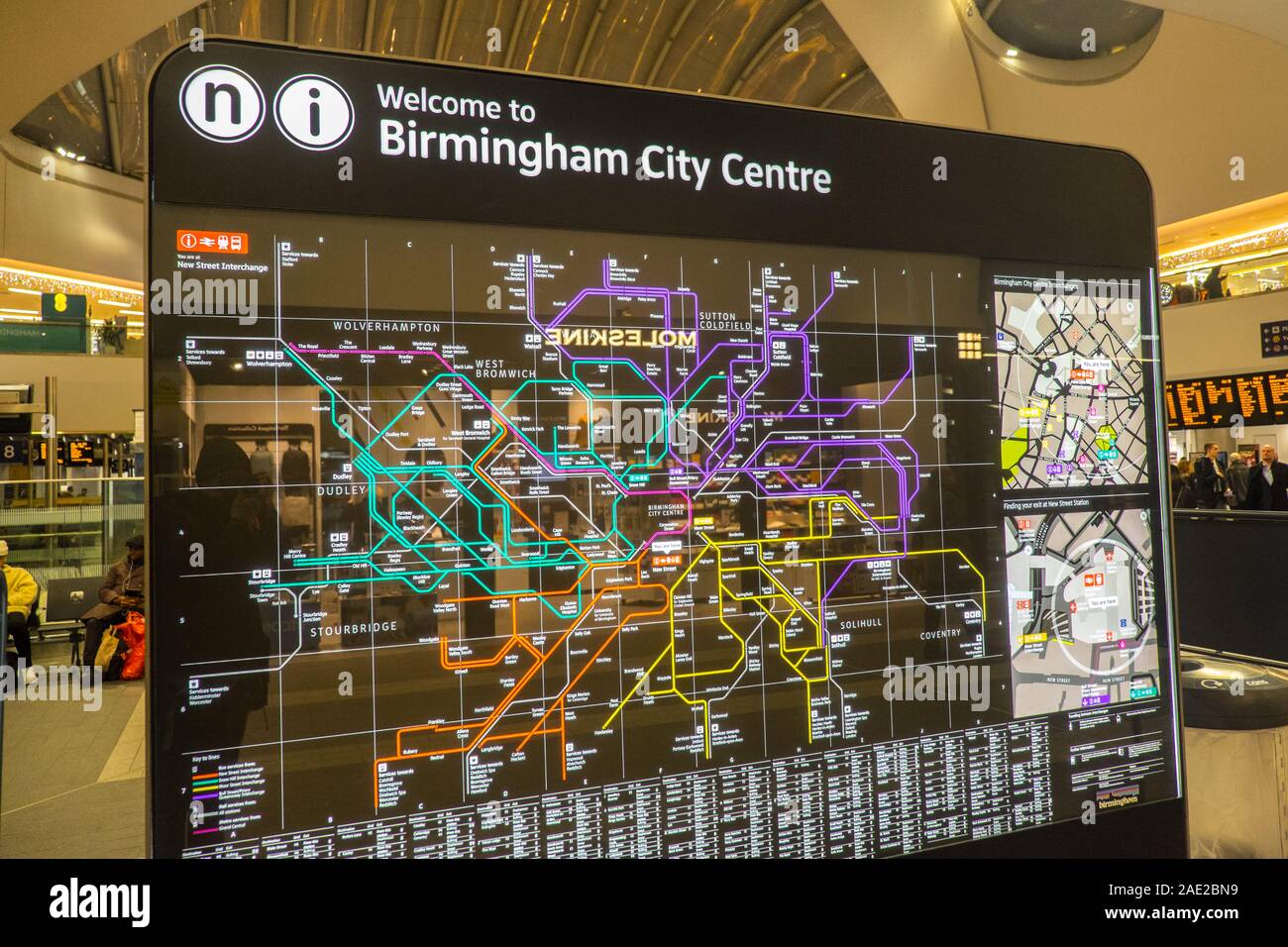 Uk midlands map hi-res stock photography and images - Alamy