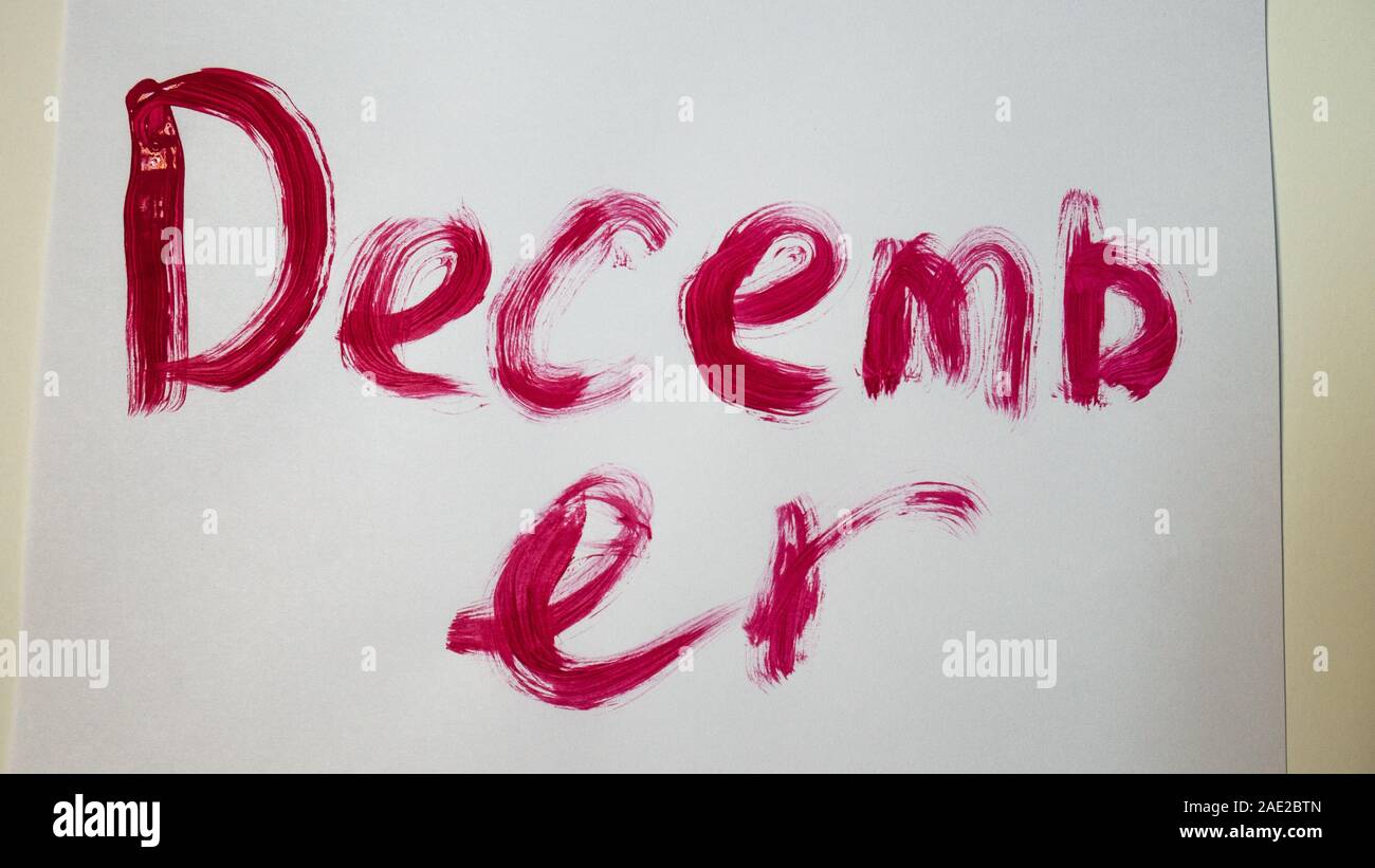 Photo of bright colorful handwritten inscriptions Stock Photo - Alamy