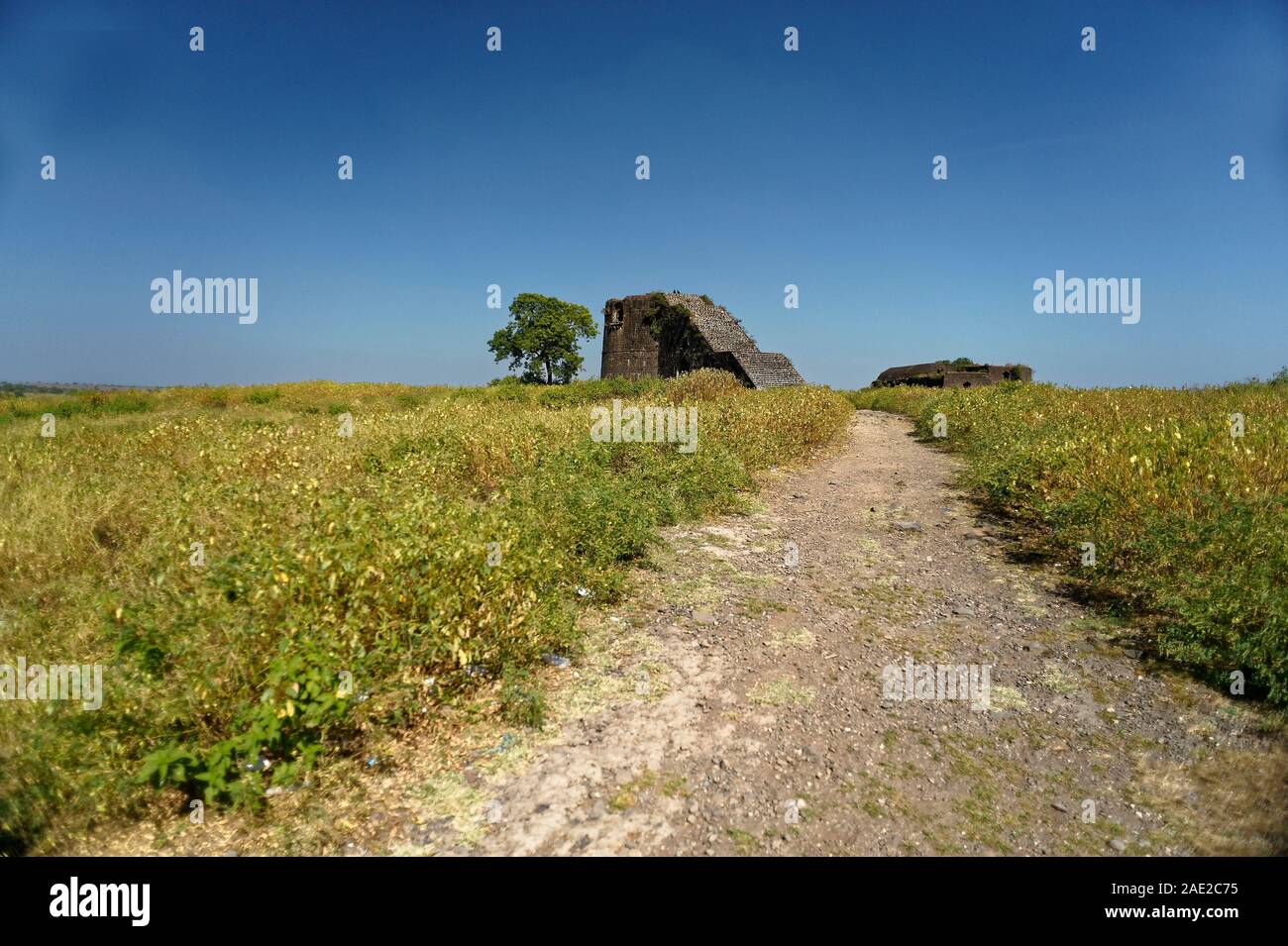 Upalya buruj (Bastion) of Naldurga fort Stock Photo - Alamy