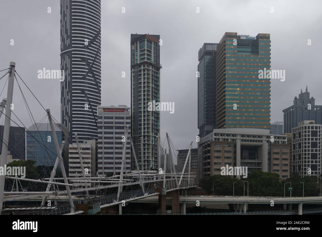 Buildings and streets of Brisbane, QLD, Australia Stock Photo - Alamy
