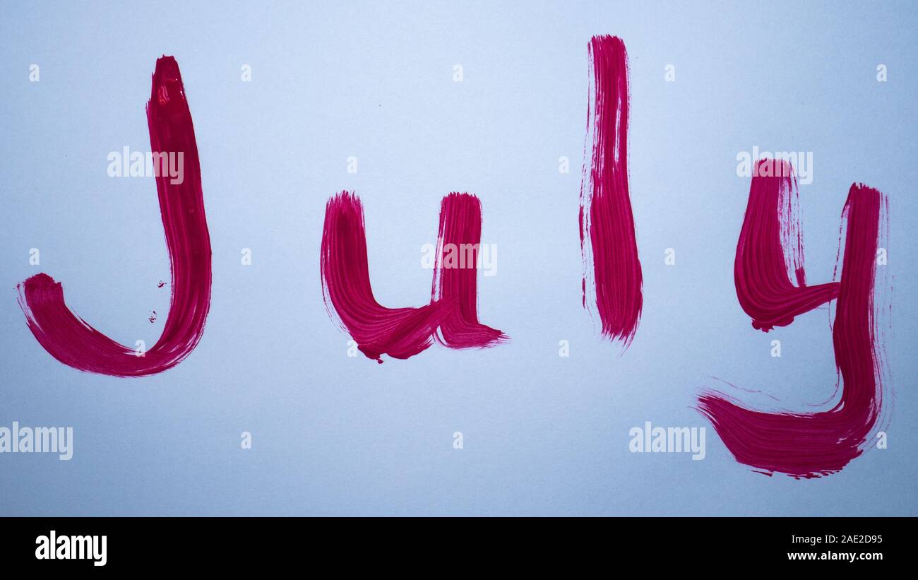 Photo of bright colorful handwritten inscriptions Stock Photo - Alamy