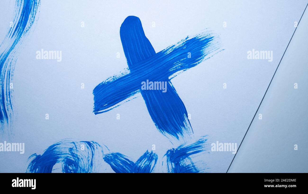 Photo of bright colorful handwritten inscriptions Stock Photo - Alamy