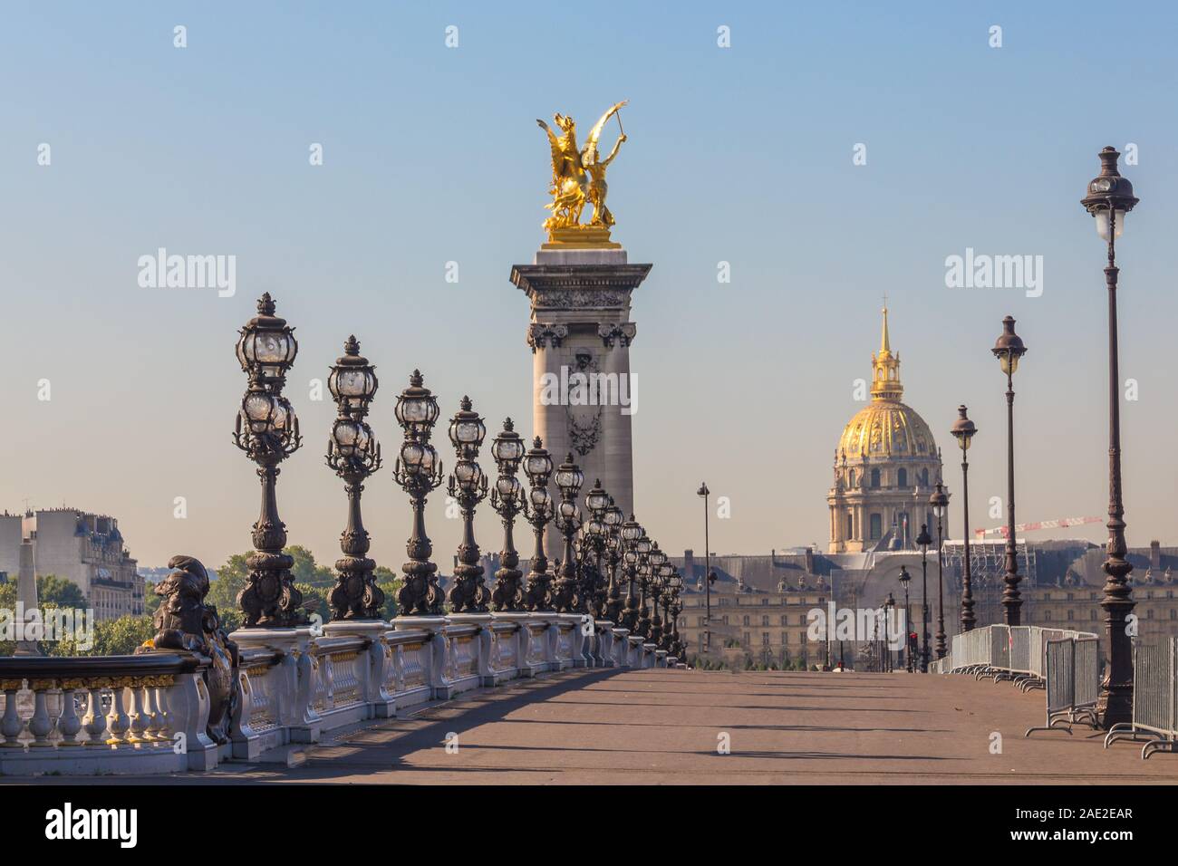 The Alexander III Bridge is made in the form of a single bridge over ...