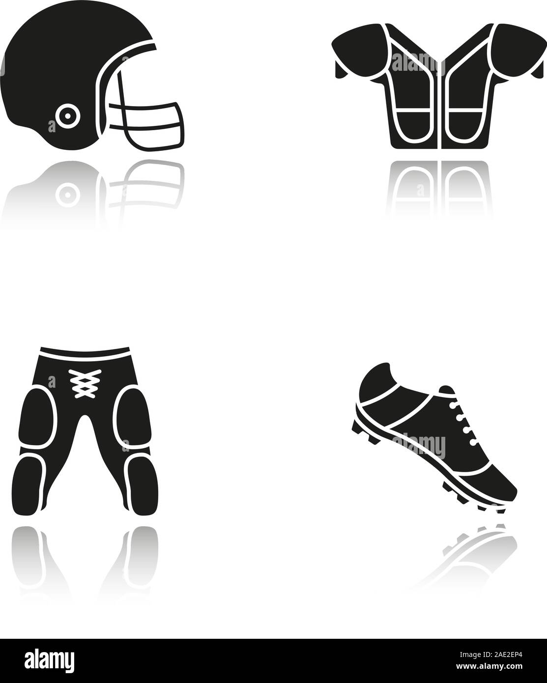 Football cast shadow Stock Vector Images - Alamy