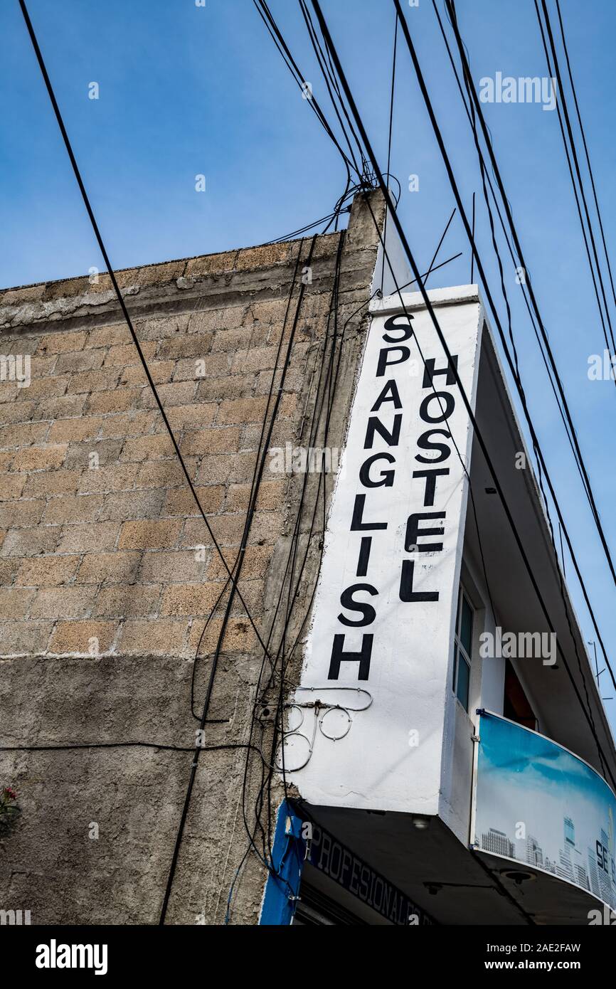 Spanglish sign hi-res stock photography and images - Alamy