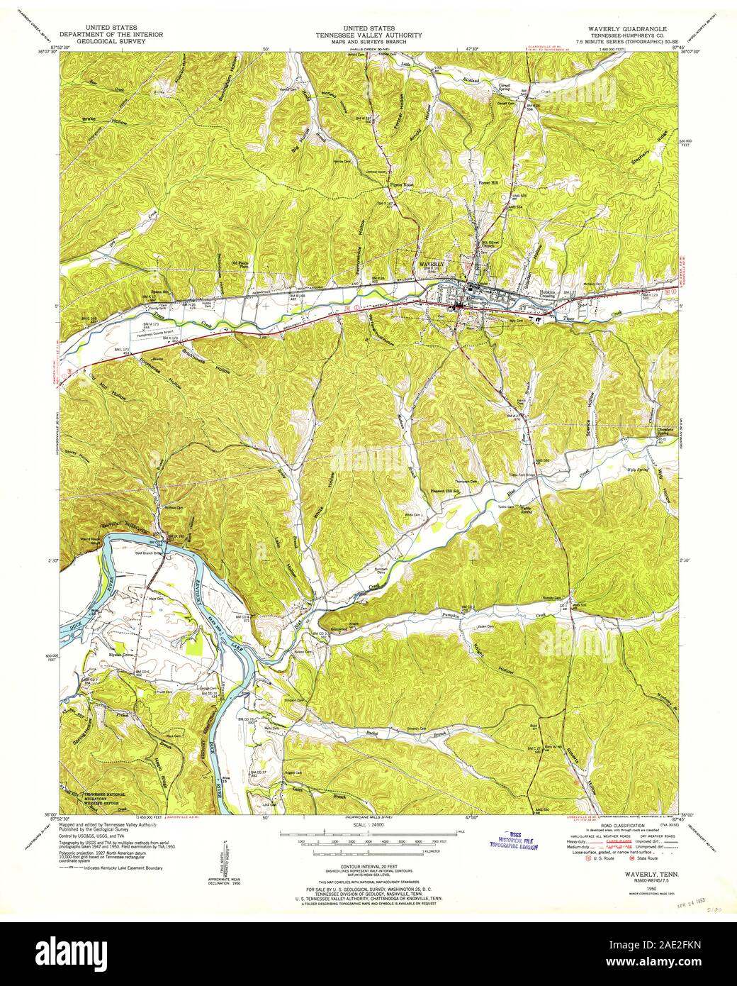 Waverly tennessee Cut Out Stock Images & Pictures - Alamy