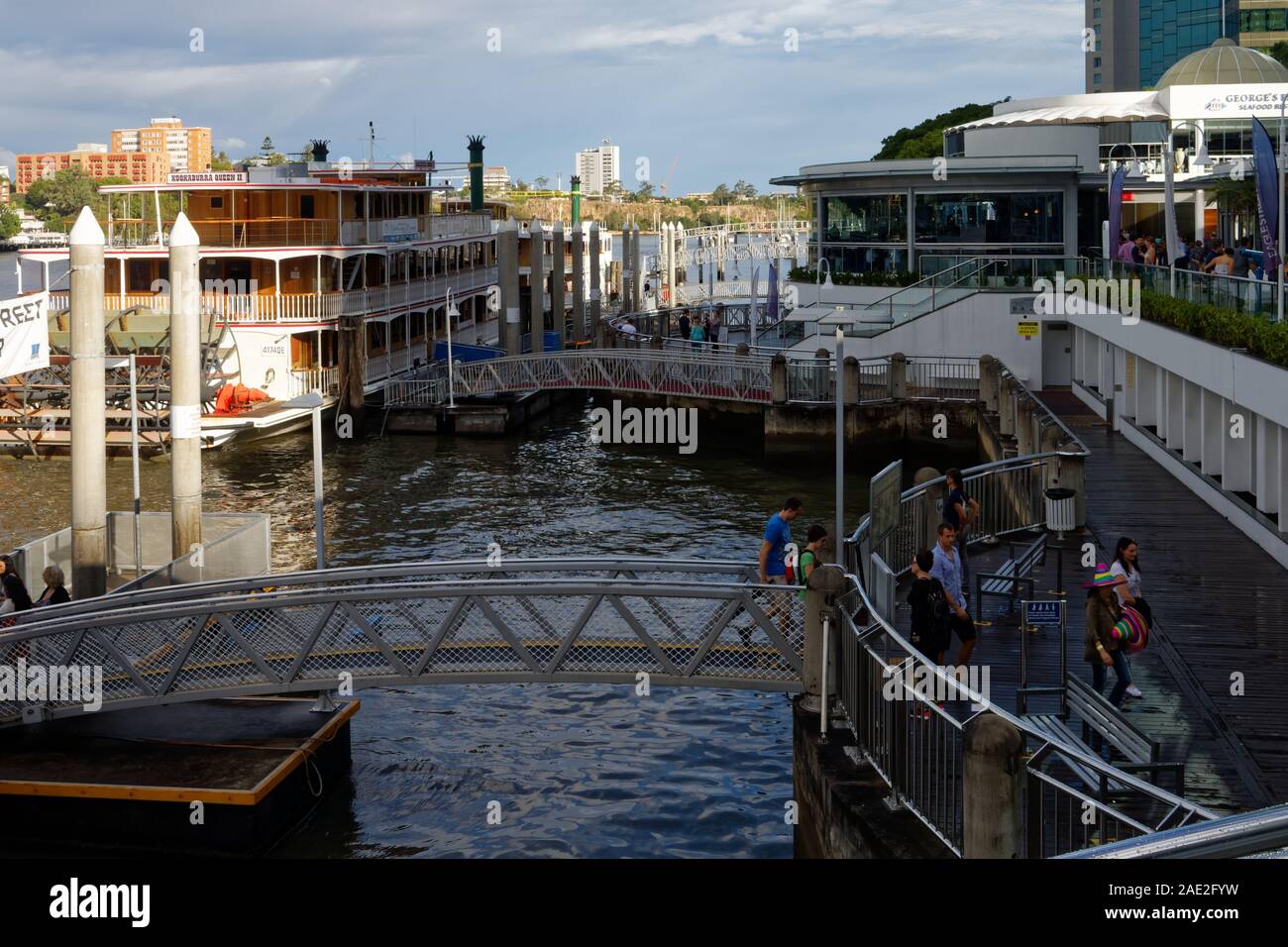 Buildings and streets of Brisbane, QLD, Australia Stock Photo - Alamy