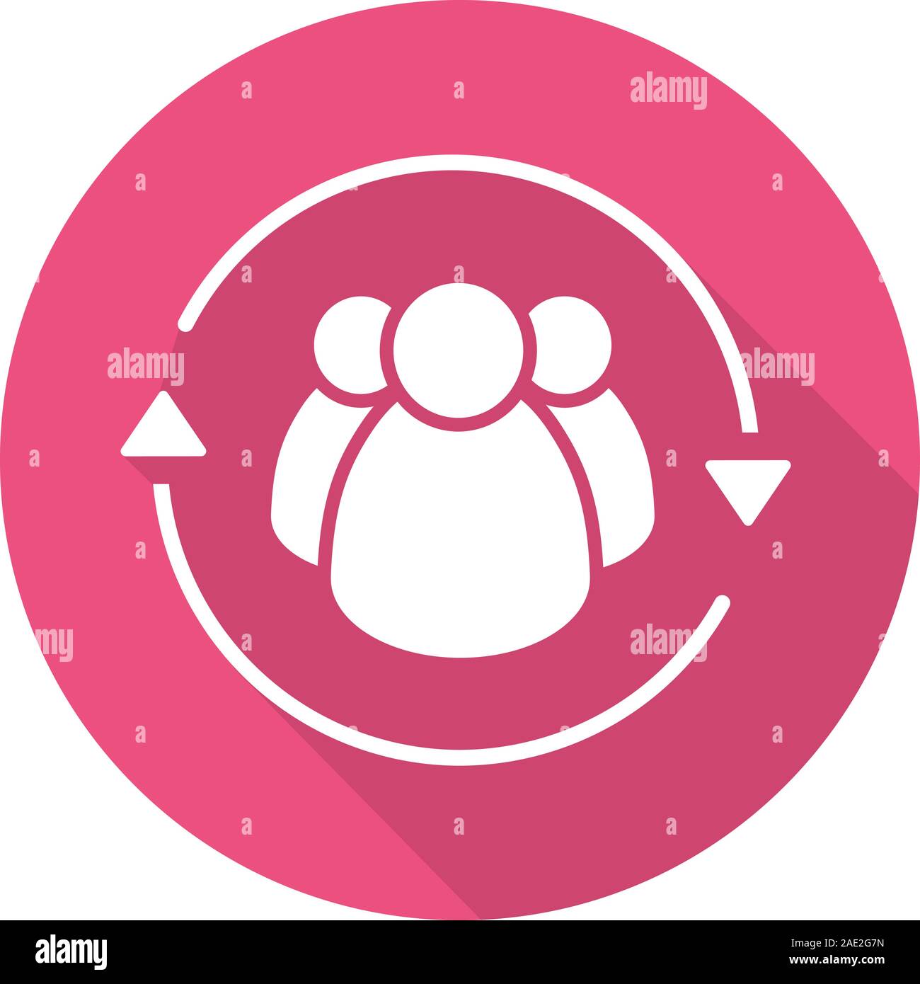 Staff turnover concept icon hi-res stock photography and images - Alamy