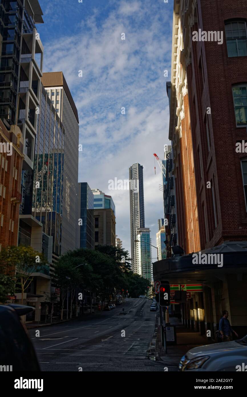 Buildings and streets of Brisbane, QLD, Australia Stock Photo - Alamy