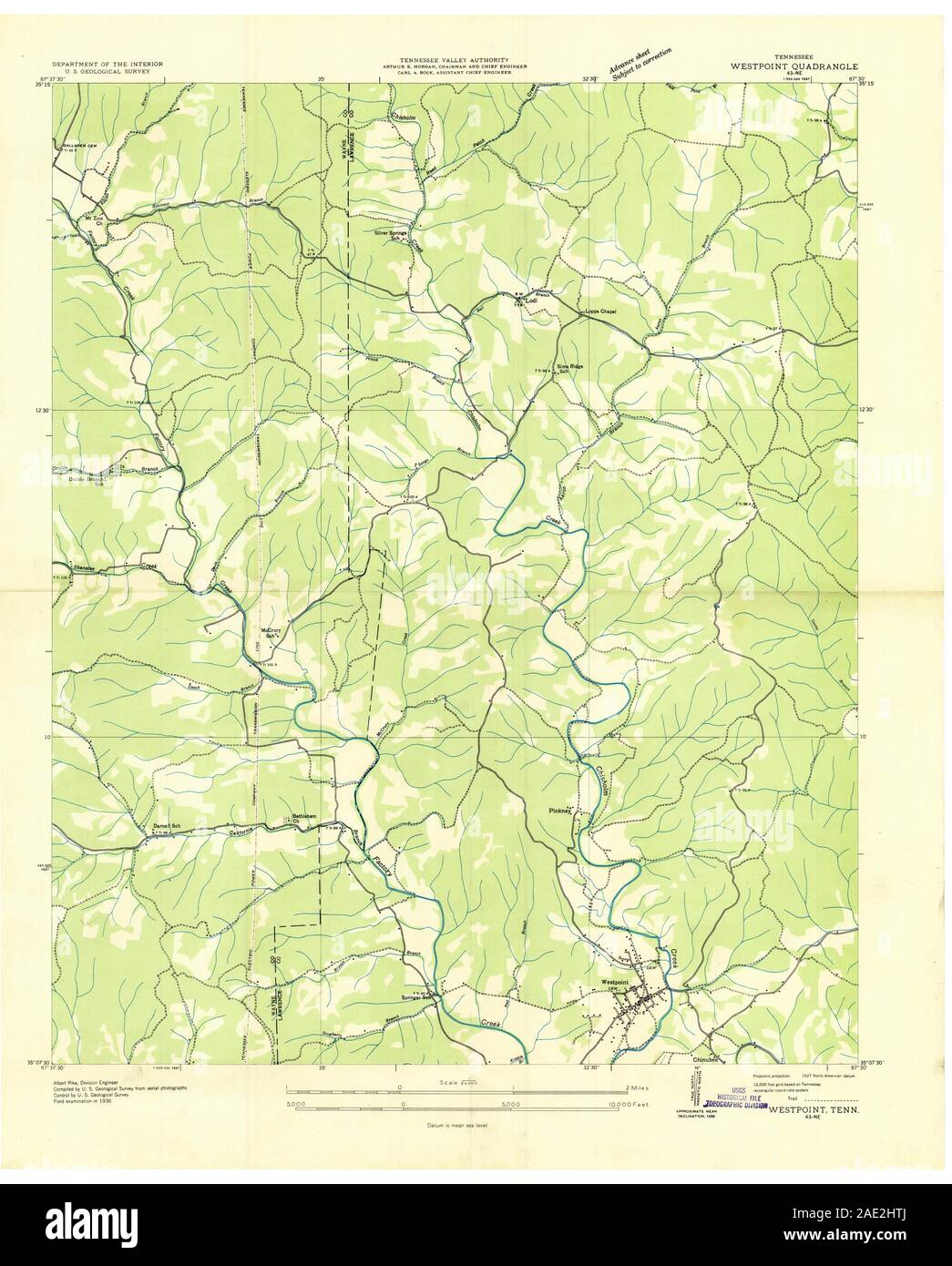 Westpoint map hi-res stock photography and images - Alamy