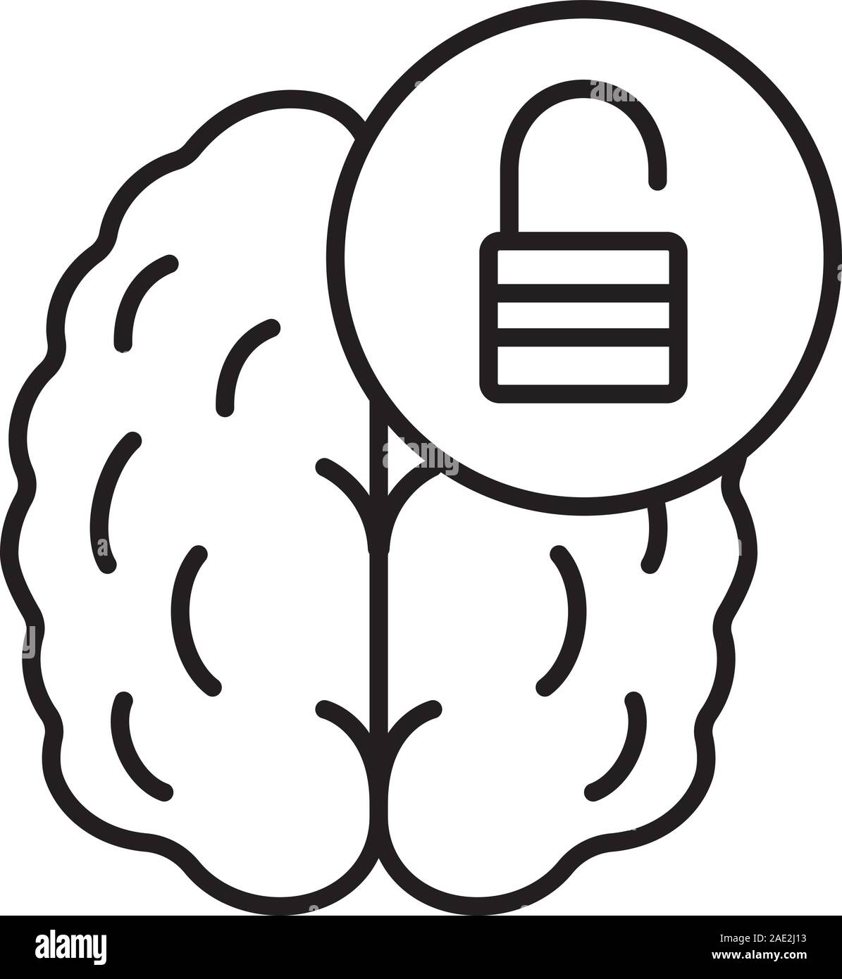 Brain resources revelation linear icon. Intellect potential. Thin line ... Brain resources revelation linear icon. Intellect potential. Thin line ...