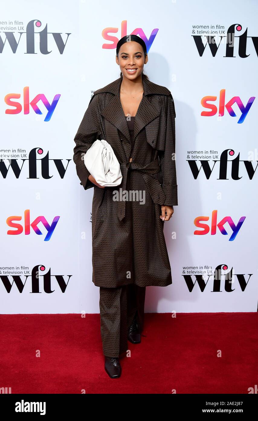 Rochelle Humes attending the Women in Film and TV Awards 2019 at the ...