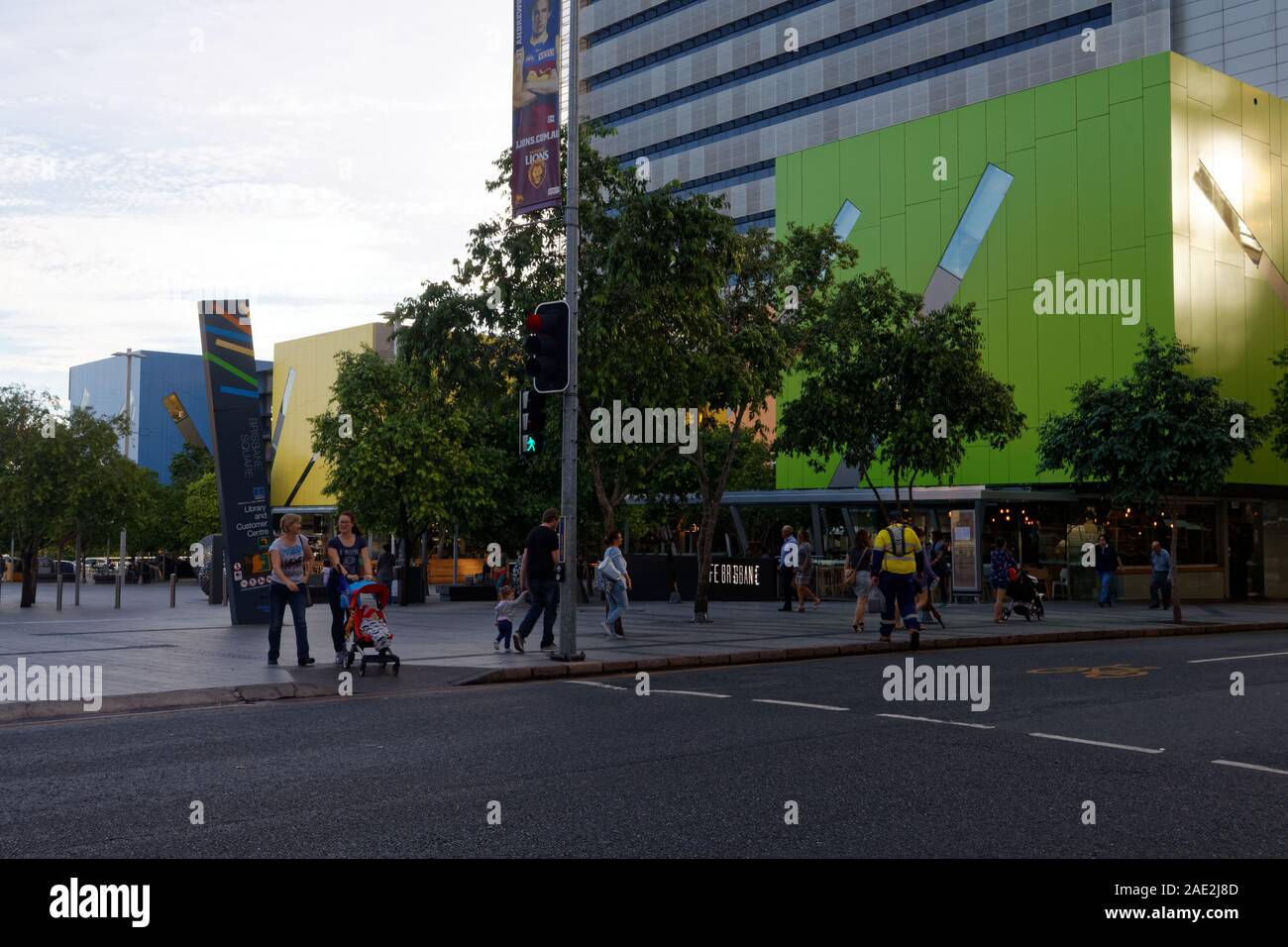 Buildings and streets of Brisbane, QLD, Australia Stock Photo - Alamy
