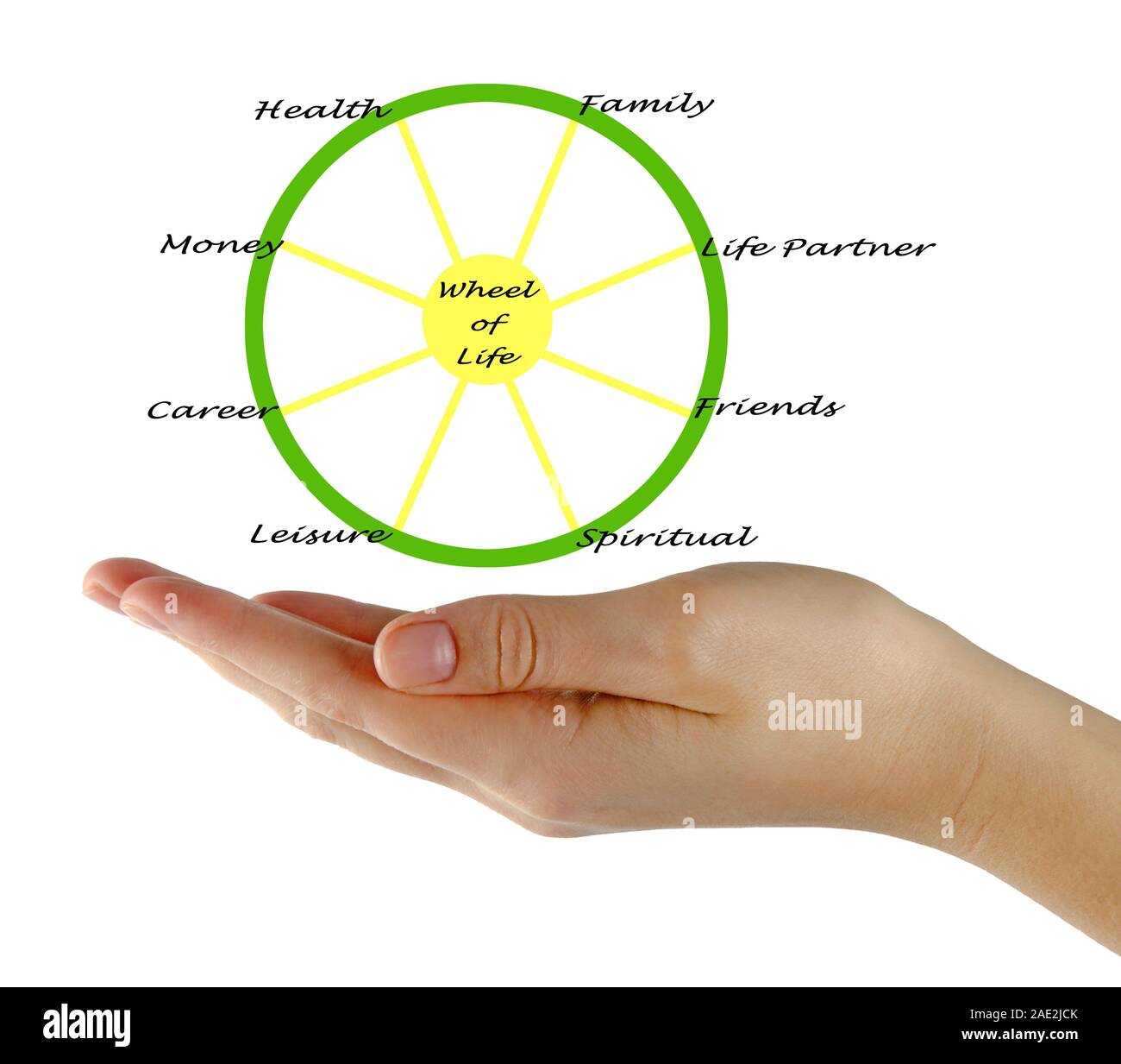 Wheel of life diagram hi-res stock photography and images - Alamy