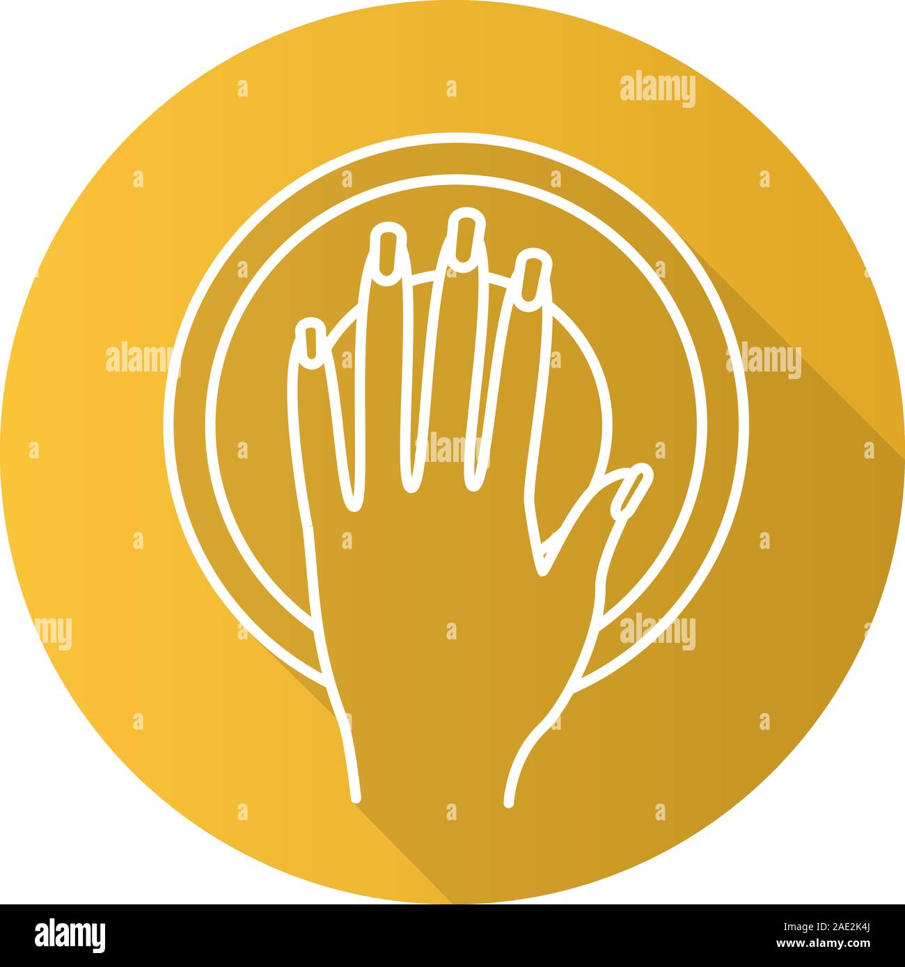 Womans fingernails Stock Vector Images - Alamy