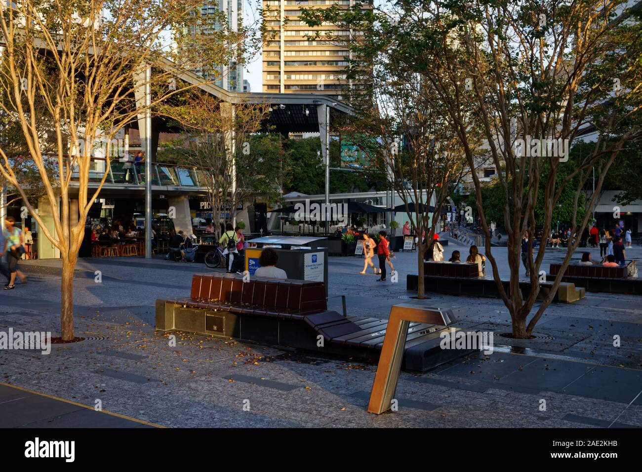 Buildings and streets of Brisbane, QLD, Australia Stock Photo - Alamy