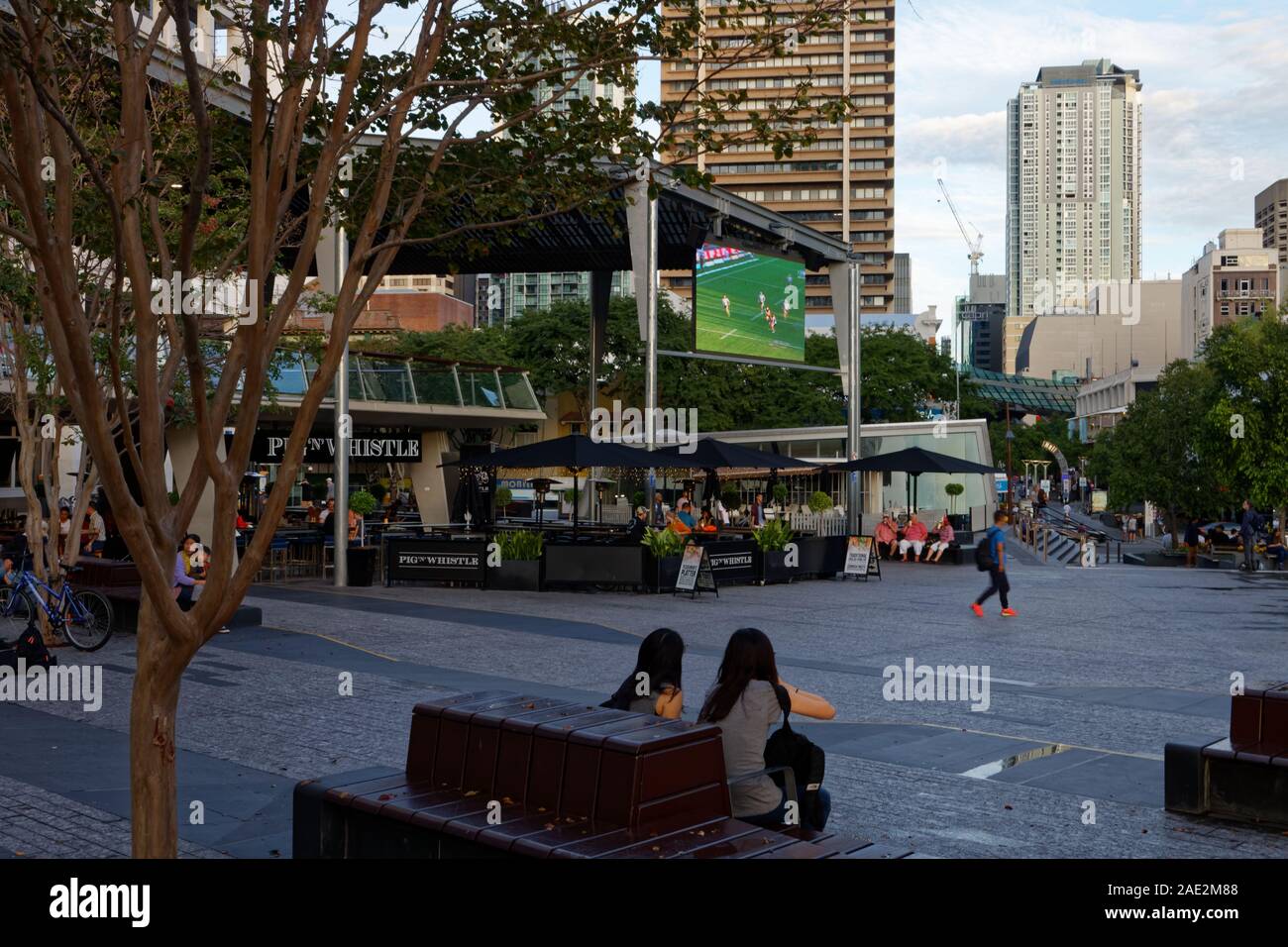 Buildings and streets of Brisbane, QLD, Australia Stock Photo - Alamy