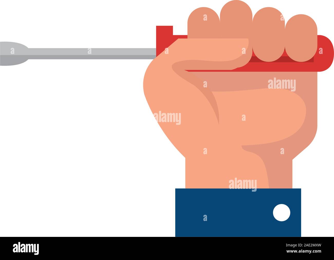 Isolated construction screwdriver vector design Stock Vector Image ...