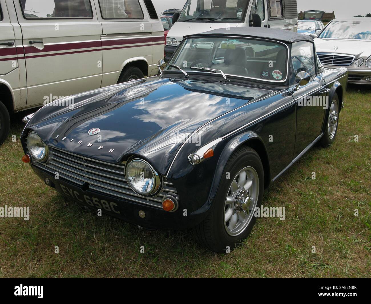 Triumph TR4a irs, a classic british sports car from the sixties. This ...