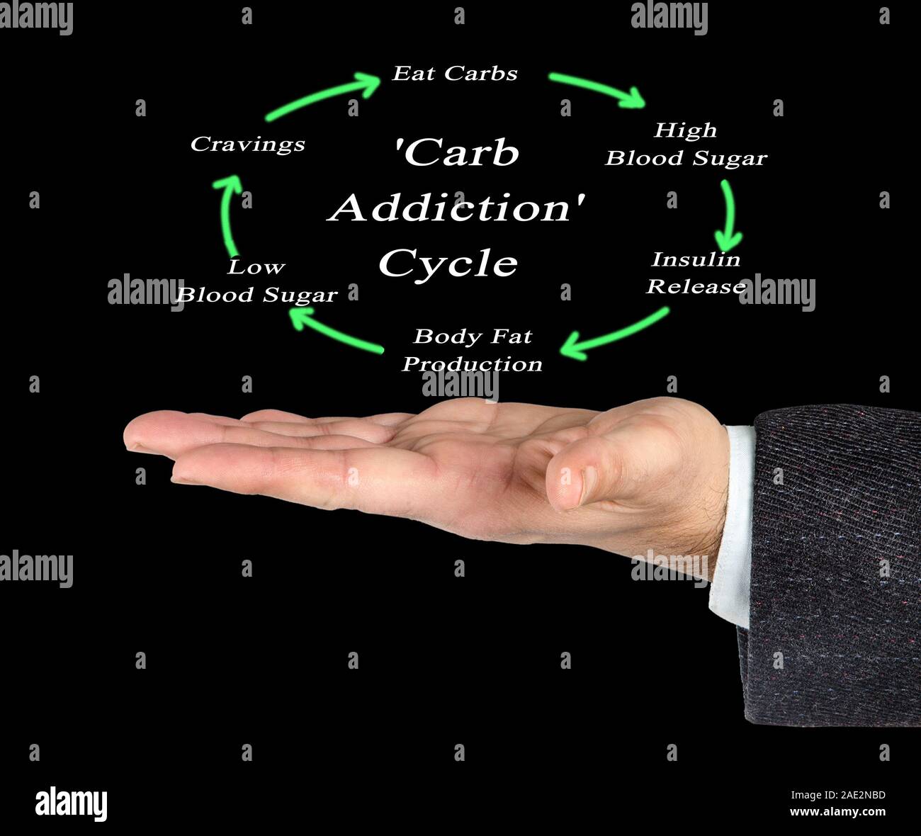'Carb Addiction' Cycle Stock Photo - Alamy