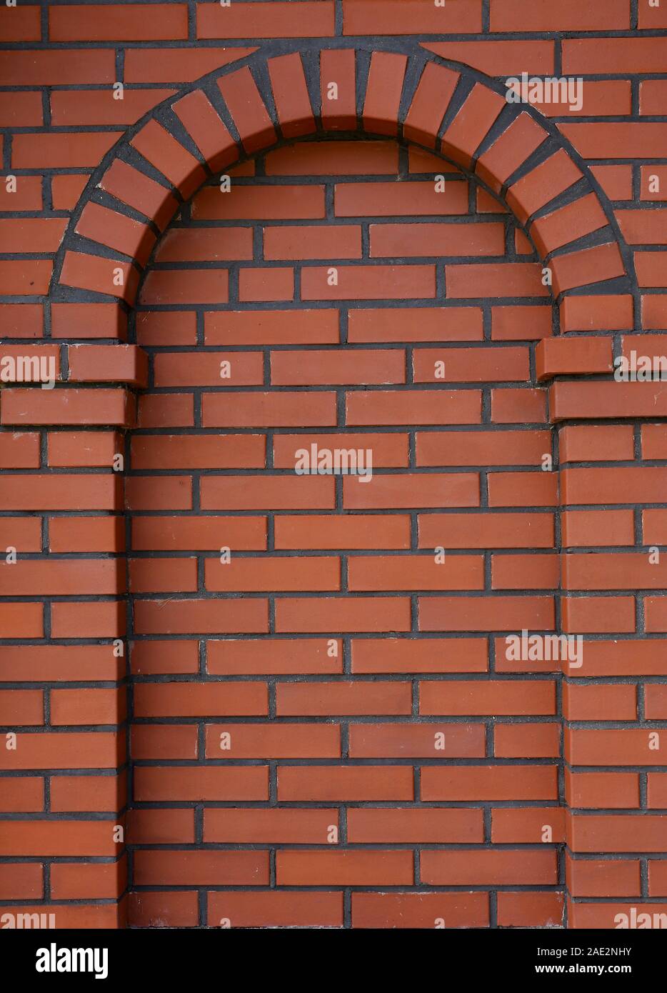red brick arch Stock Photo - Alamy