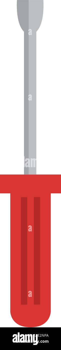 Isolated construction screwdriver vector design Stock Vector Image ...