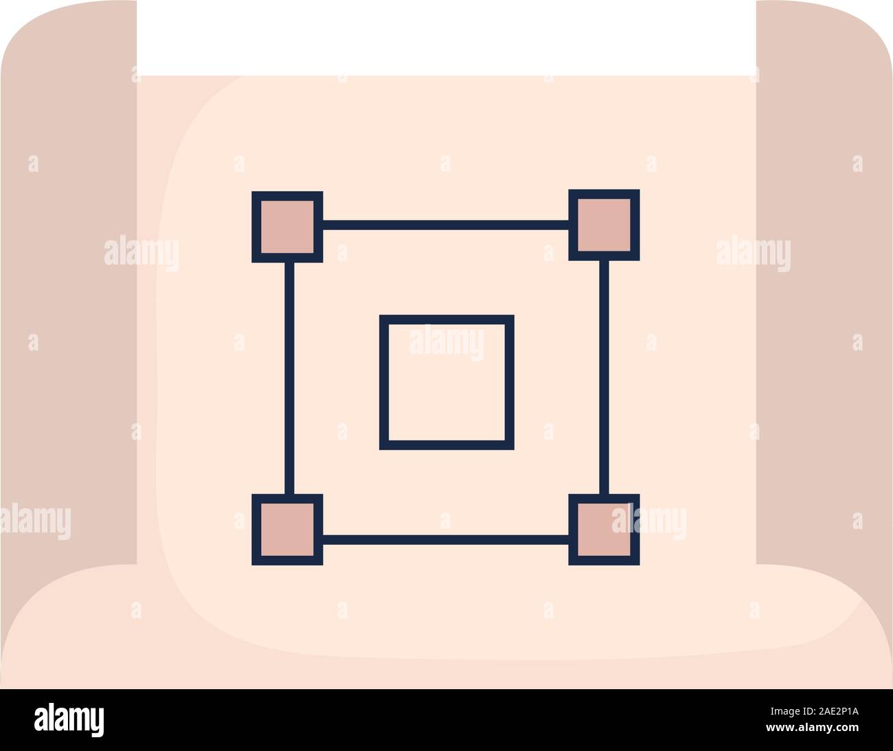 Architecture plans isolated Stock Vector Images - Alamy