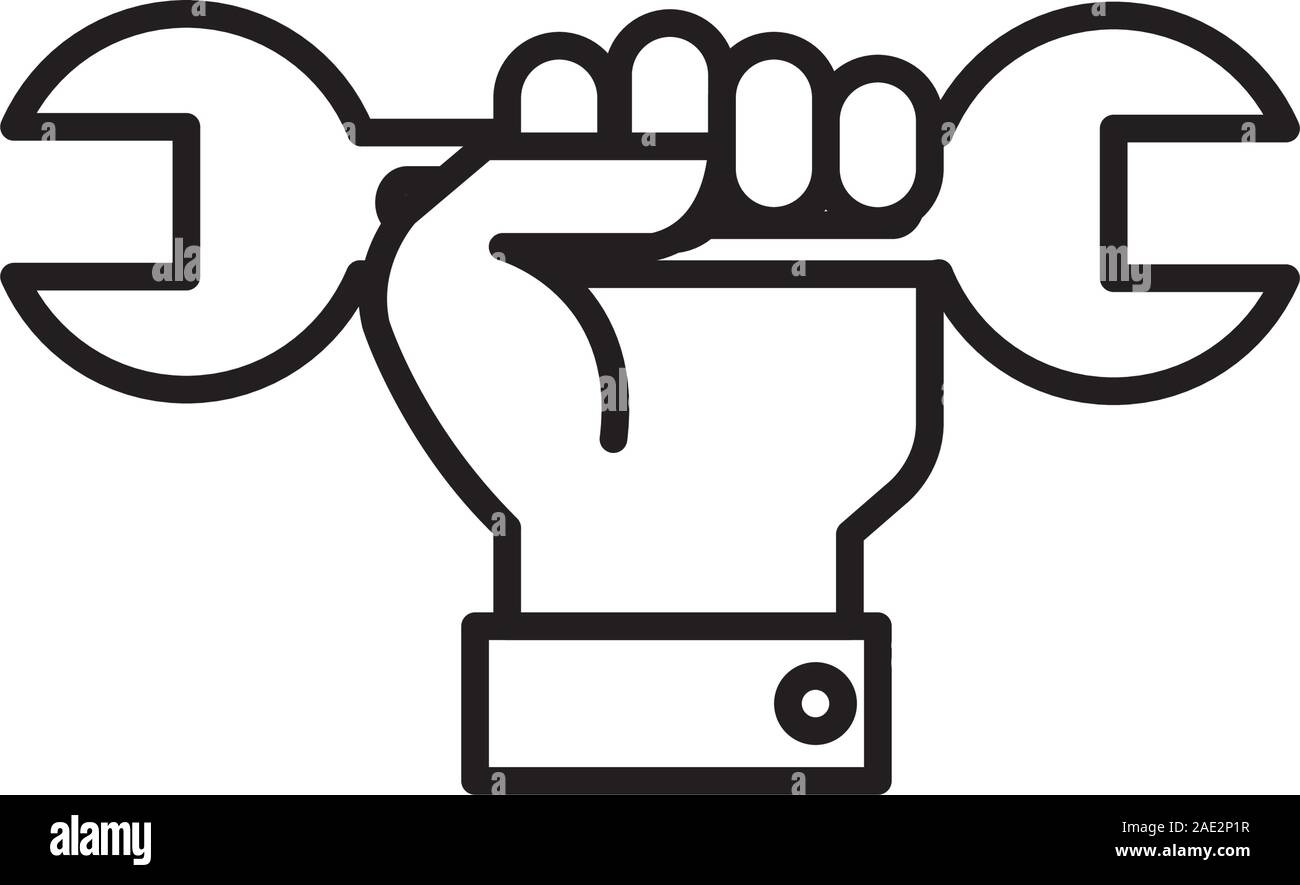 Isolated construction wrench vector design Stock Vector Image & Art - Alamy