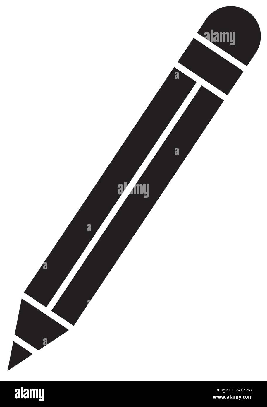 Isolated pencil tool vector design Stock Vector Image & Art - Alamy
