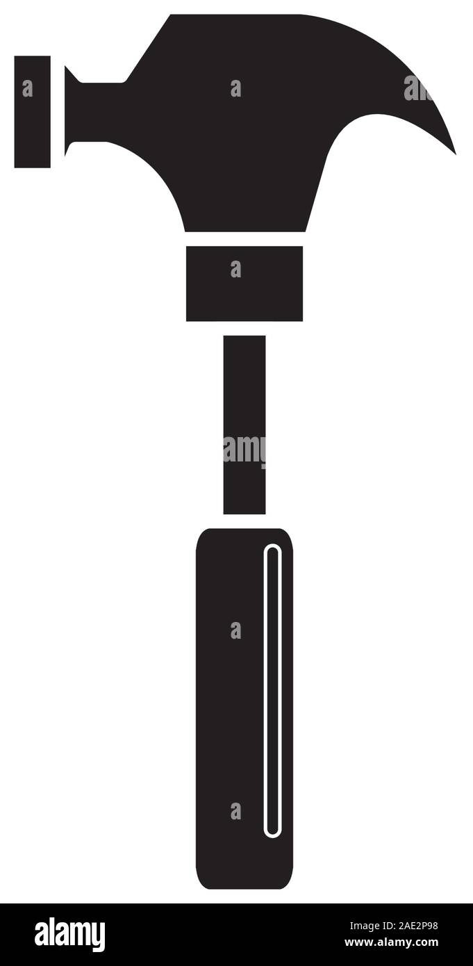 Isolated construction hammer vector design Stock Vector Image & Art - Alamy