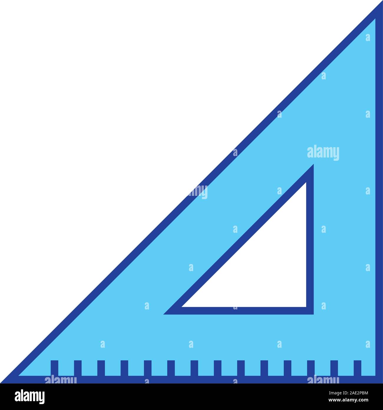 Isolated construction ruler vector design Stock Vector Image & Art - Alamy