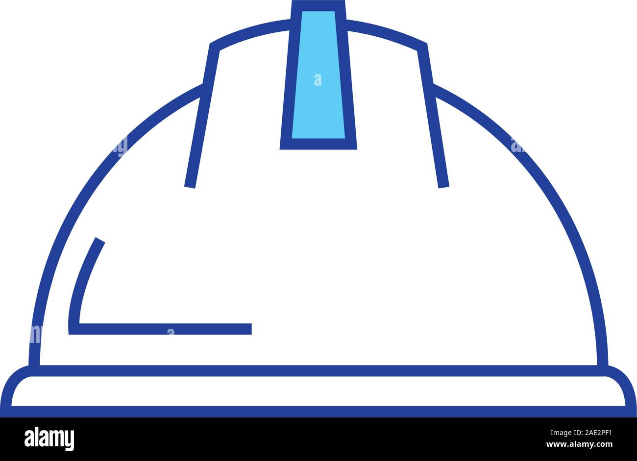 Isolated construction helmet vector design Stock Vector Image & Art - Alamy