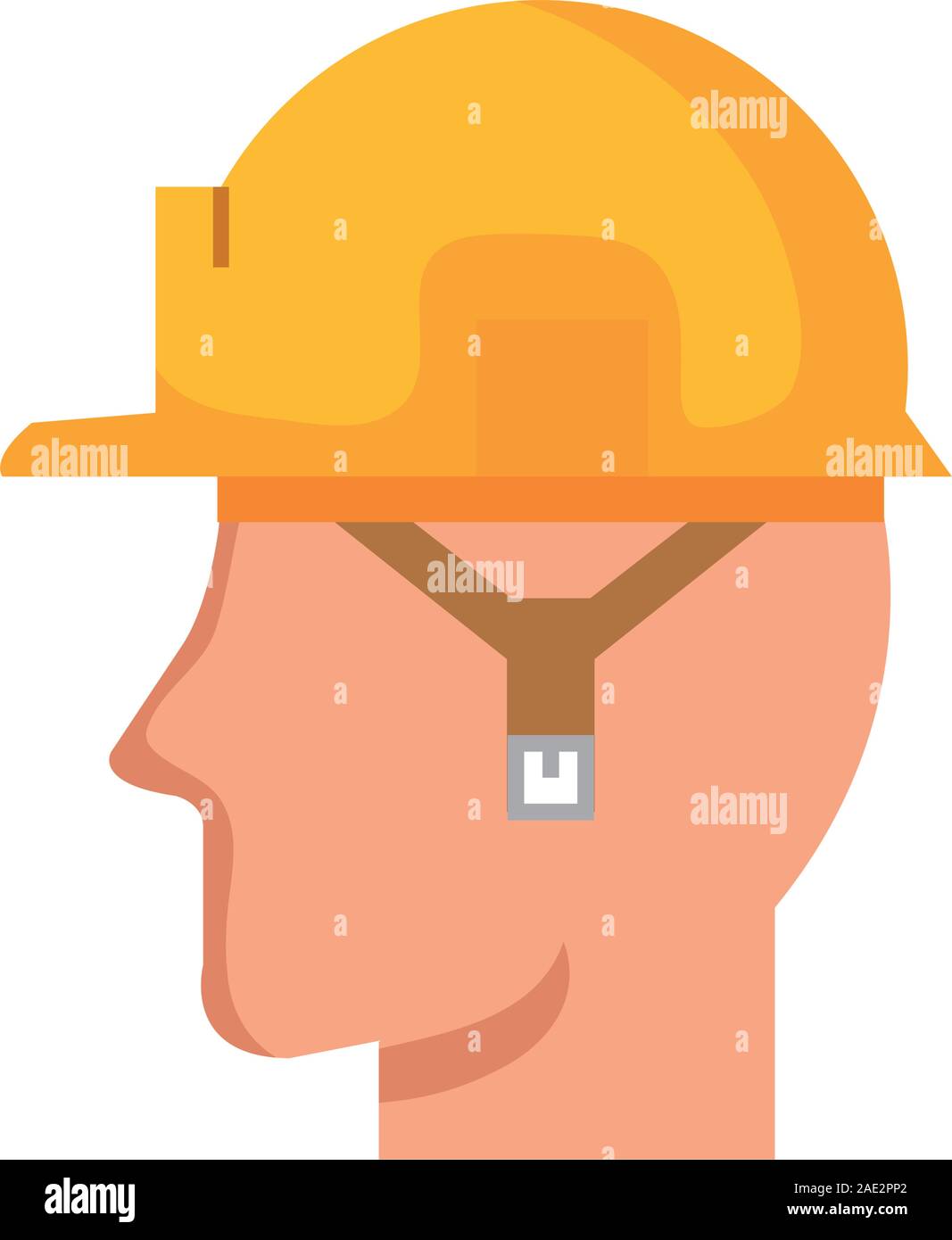 Builder man with helmet vector design Stock Vector Image & Art - Alamy