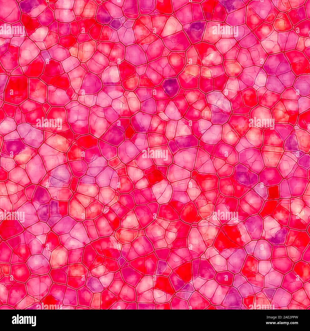 Abstract seamless background of colorful spots like paving stones or ...