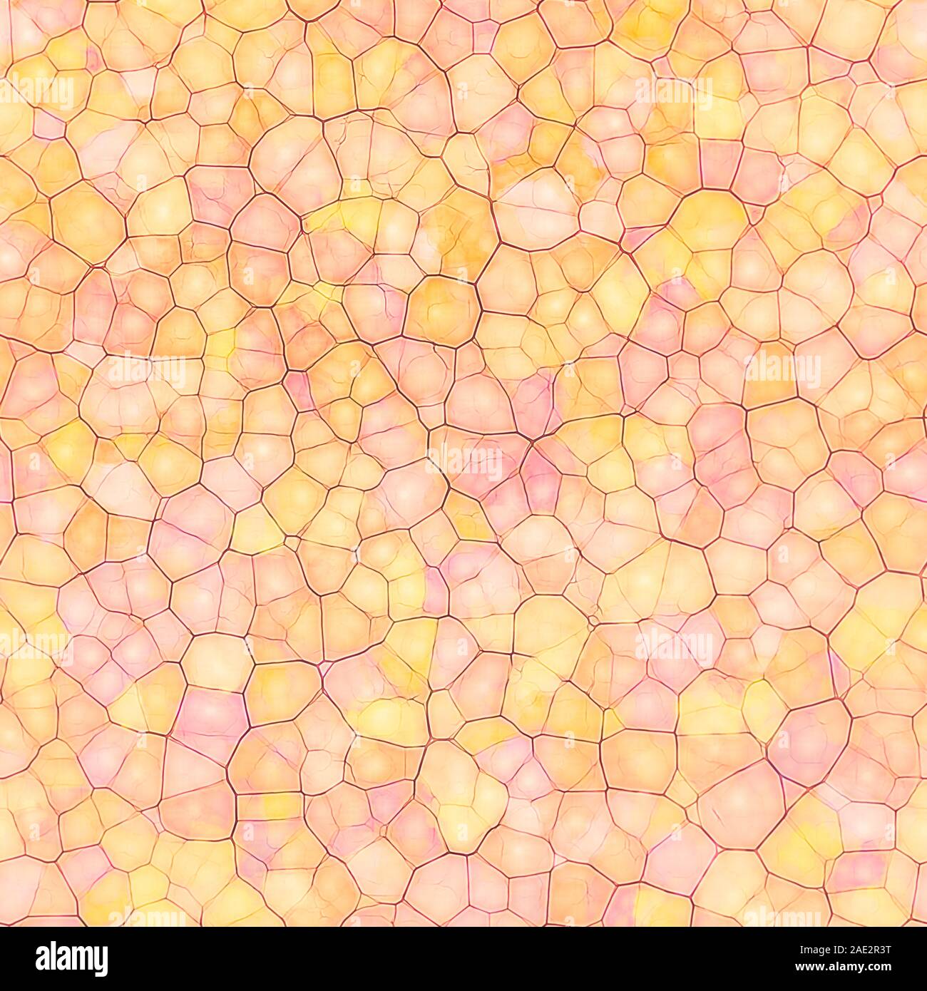 Abstract seamless background of colorful spots like paving stones or ...