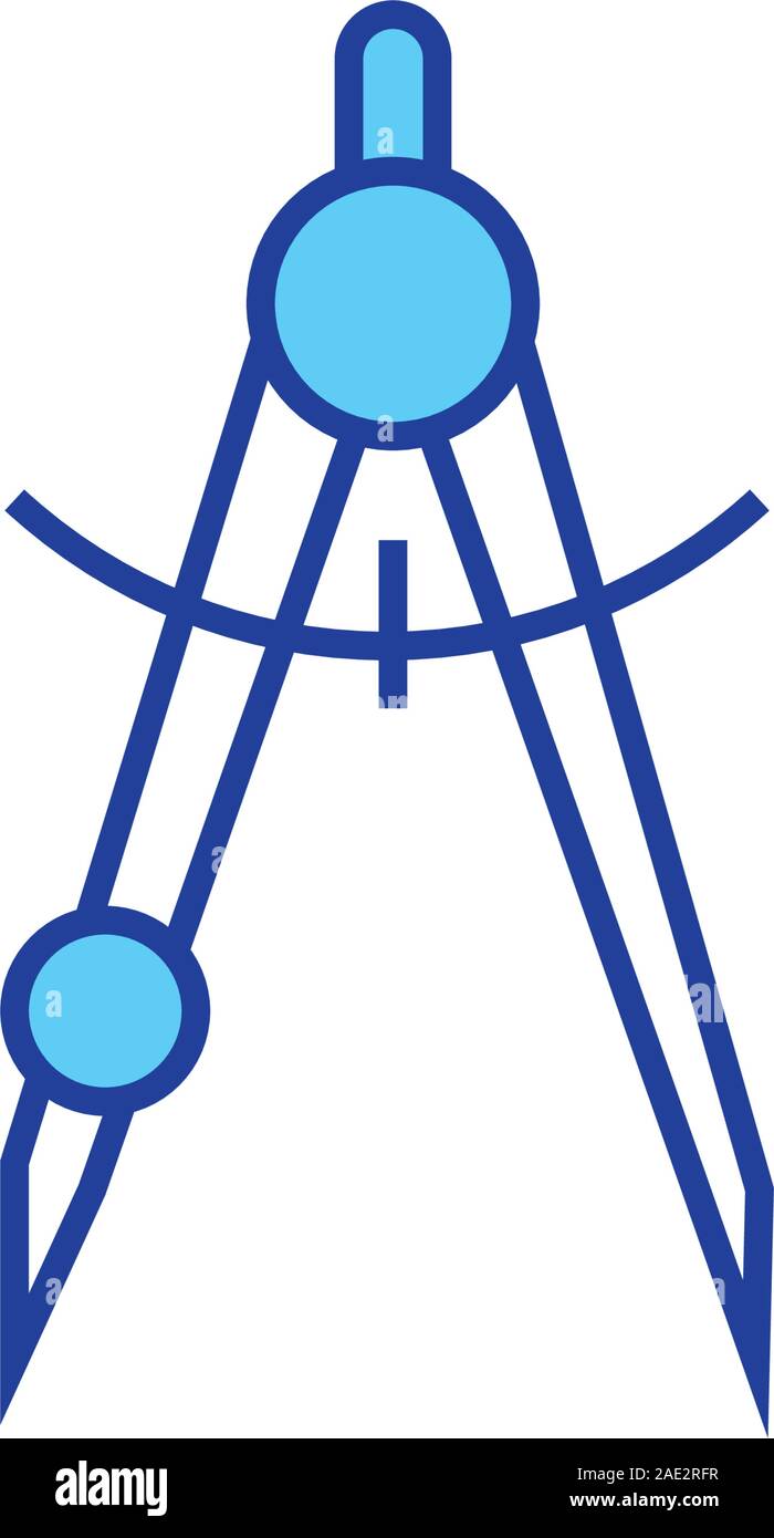 Construction compass tool vector design Stock Vector Image & Art - Alamy