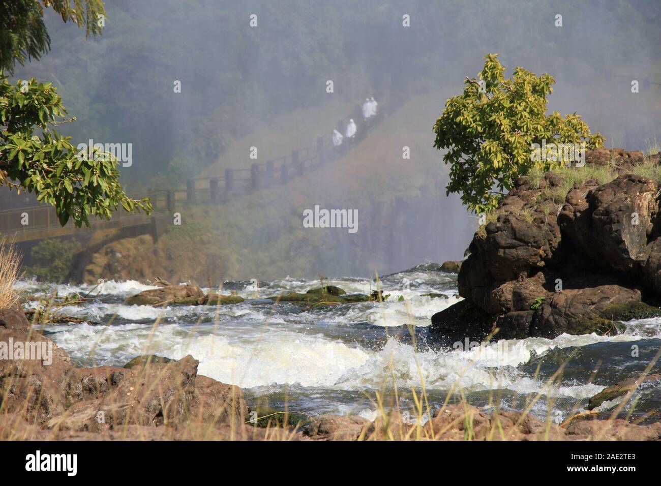 Knife edge bridge victoria falls hi-res stock photography and images ...